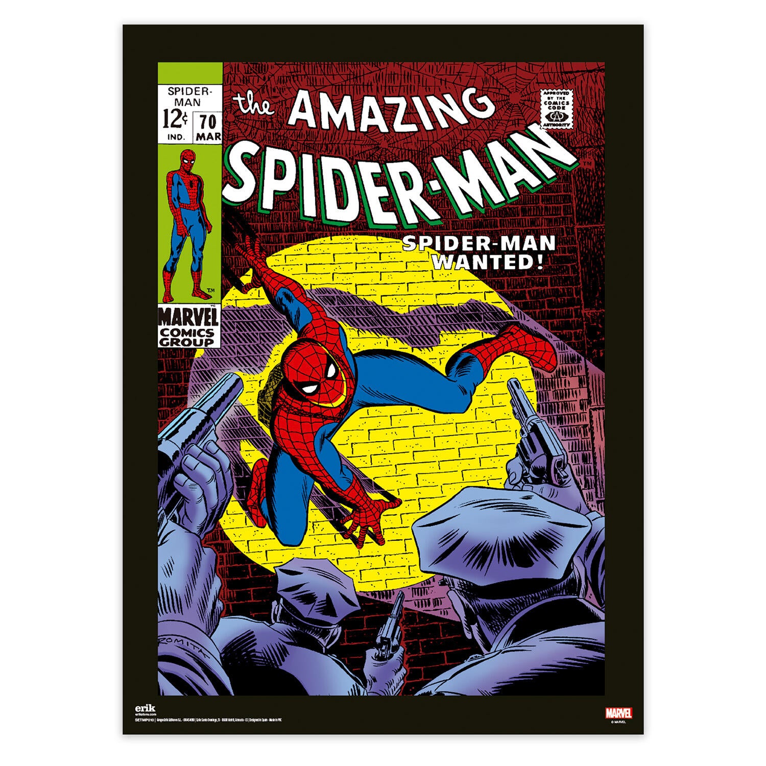 Set de 2 miniposters Marvel Spiderman 52 x 38 cm | Leroy Merlin