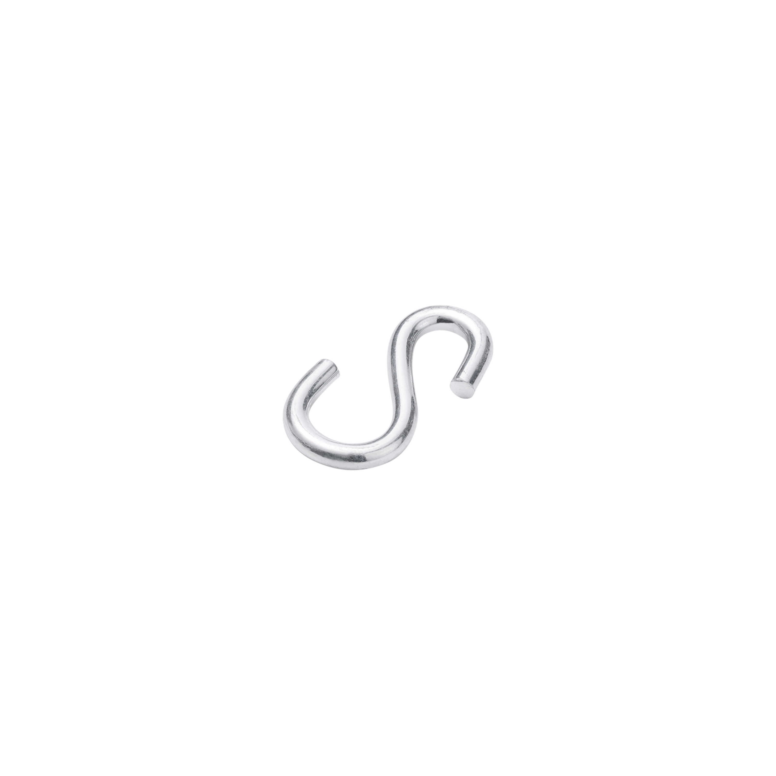 Crochet en s ouvert acier zingué, STANDERS, 25 kg, L.28 x l.8.8 x Ep ...