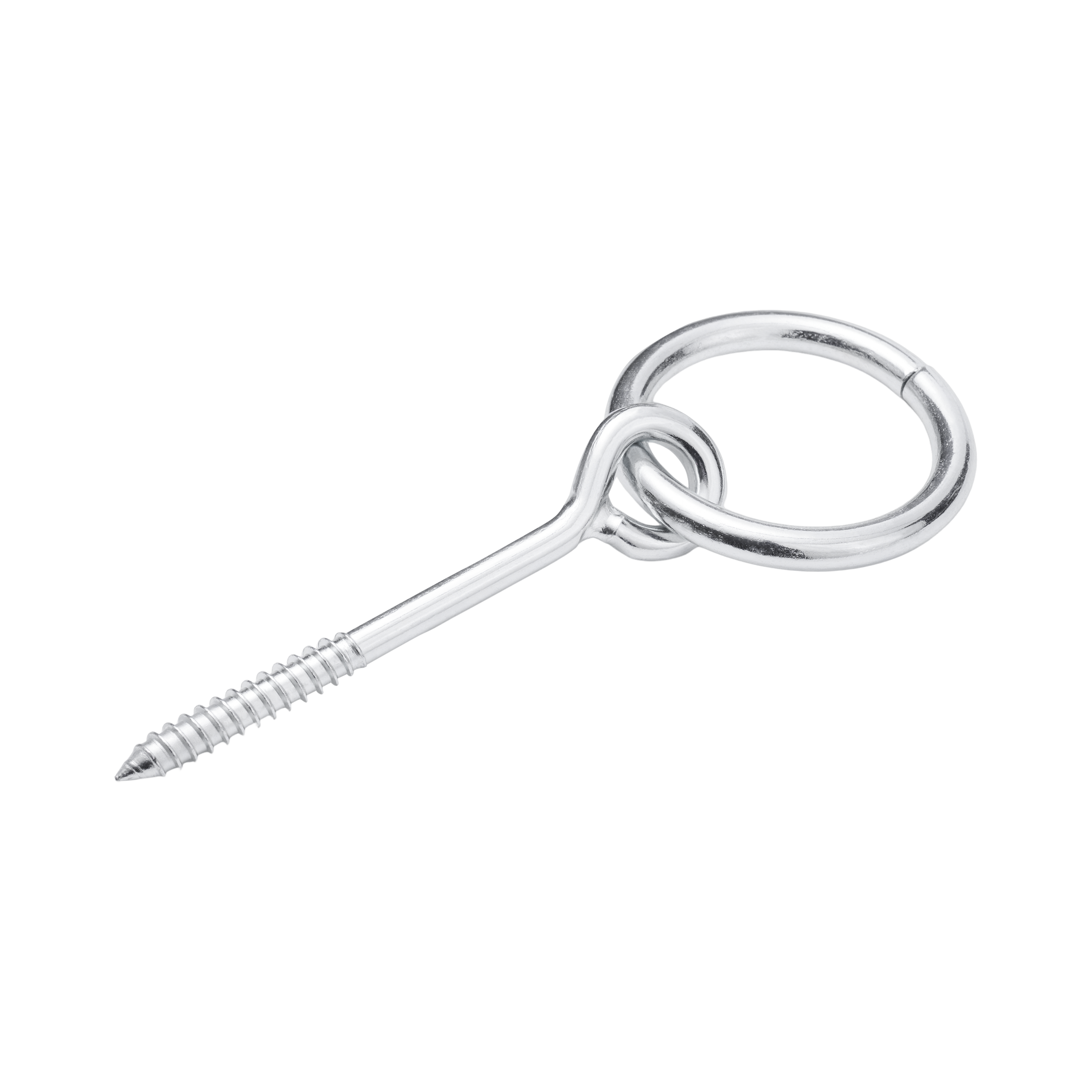 Anilla con cáncamo de acero zincado Ø 8 x L. 50 mm | Leroy Merlin