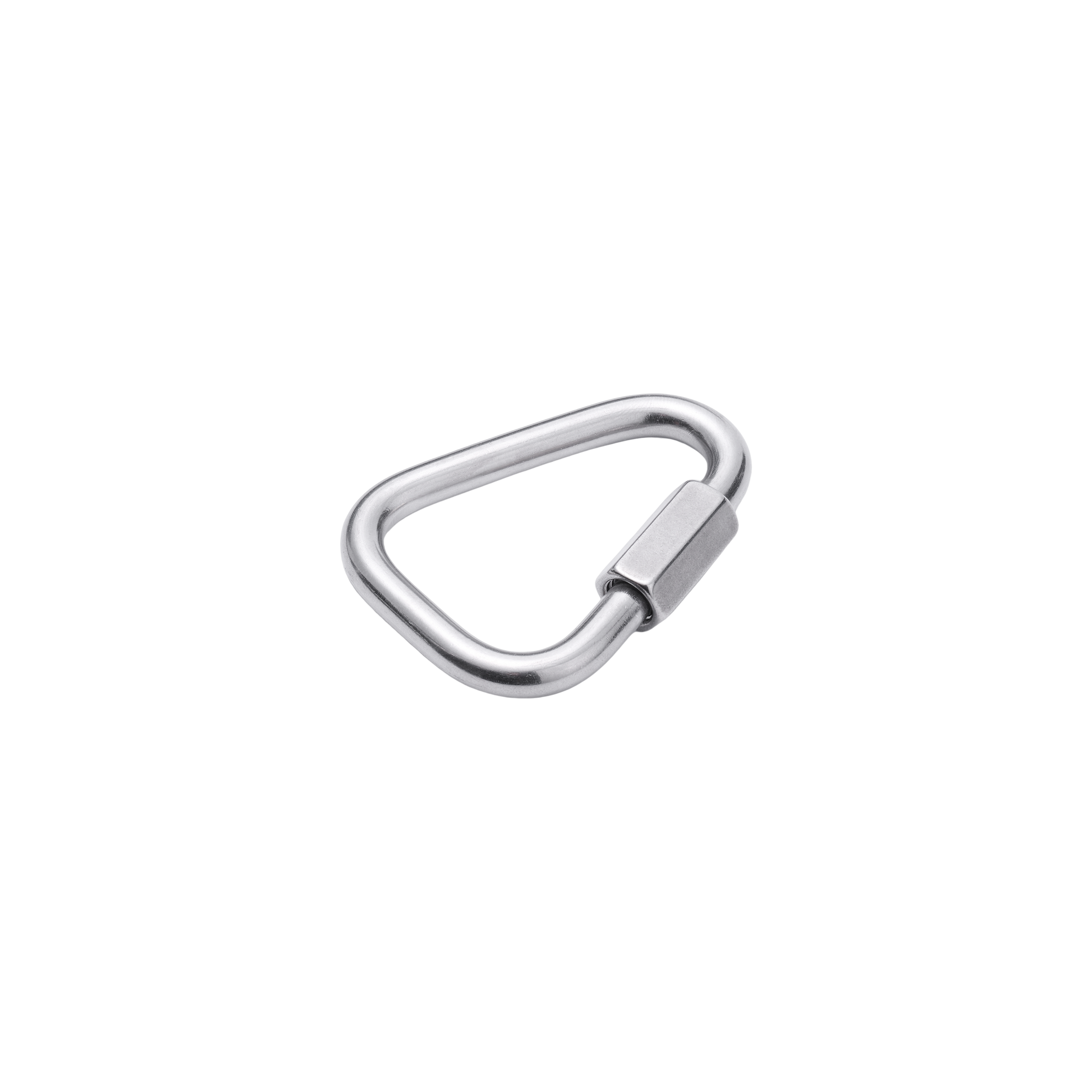 Maillon delta acier zingué inox A2, STANDERS, 300 kg, L.75 x l.57 x Ep ...