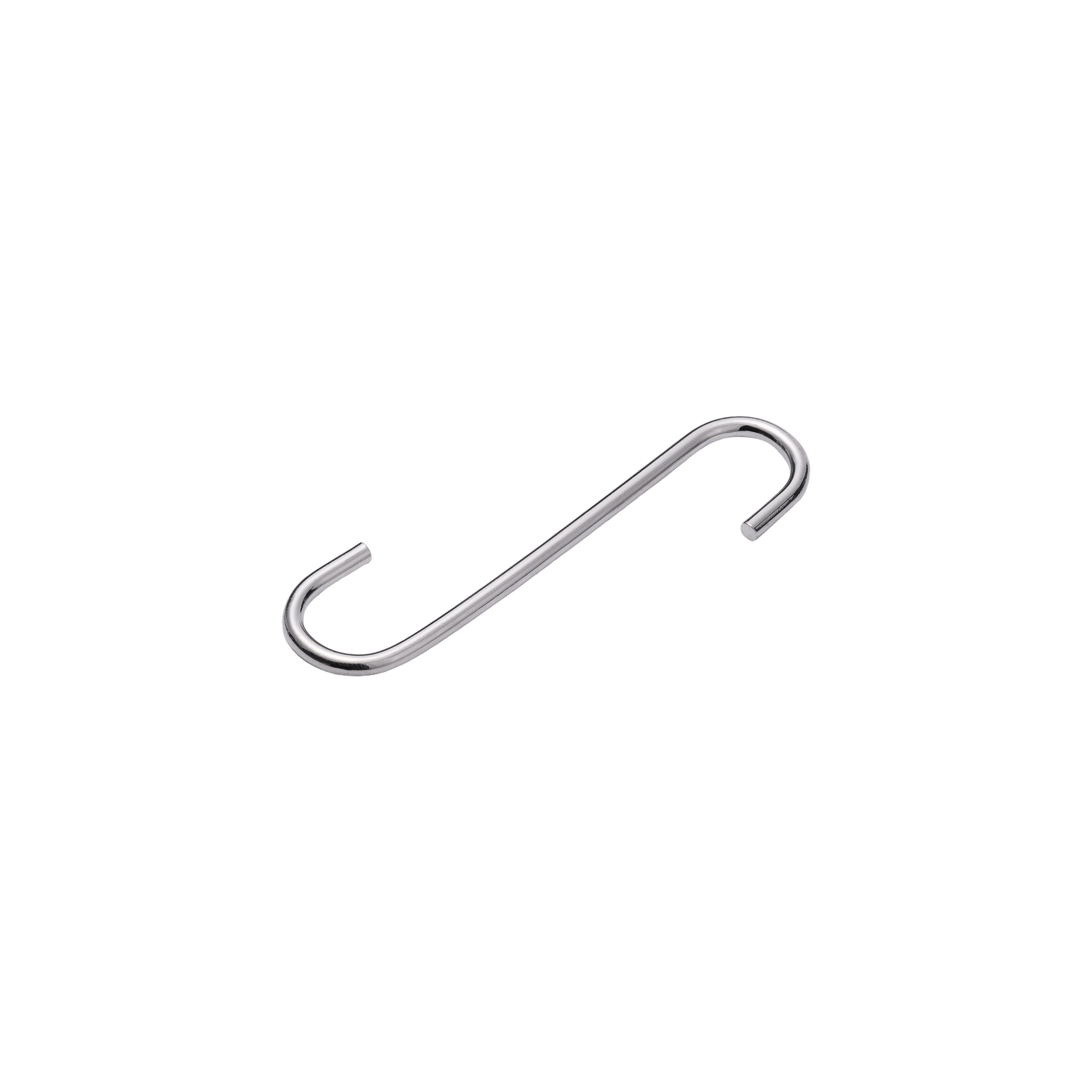 Crochet en s ouvert acier zingué, STANDERS, 25 kg, L.100 x l.25 x Ep.4 ...