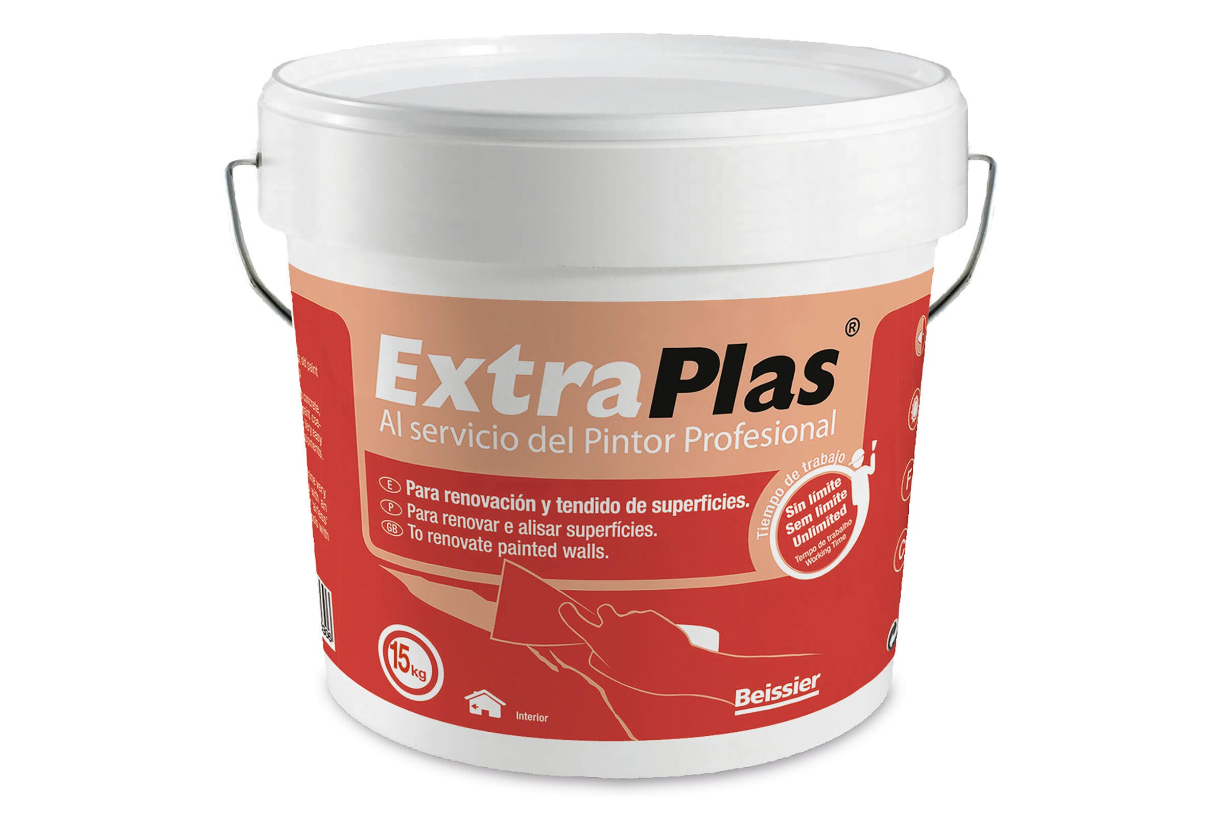 MASSA DE RENOVAÇÃO EM PASTA INTERIOR CAPA GROSSA EXTRAPLAS VERMELHO ...