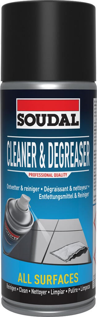 SPRAY LIMPEZA DESENGORDURANTE SOUDAL 400ML | Obramat