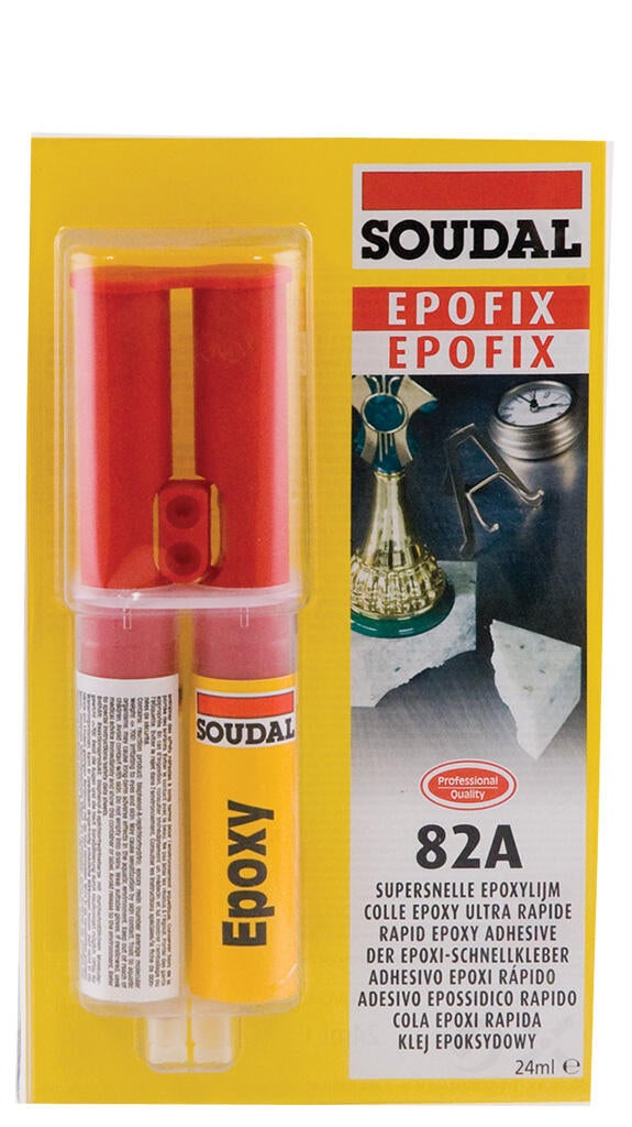 COLA BI-COMPONENTE EPOXY MULTI MATERIAIS 85A SOUDAL 24ML | Obramat