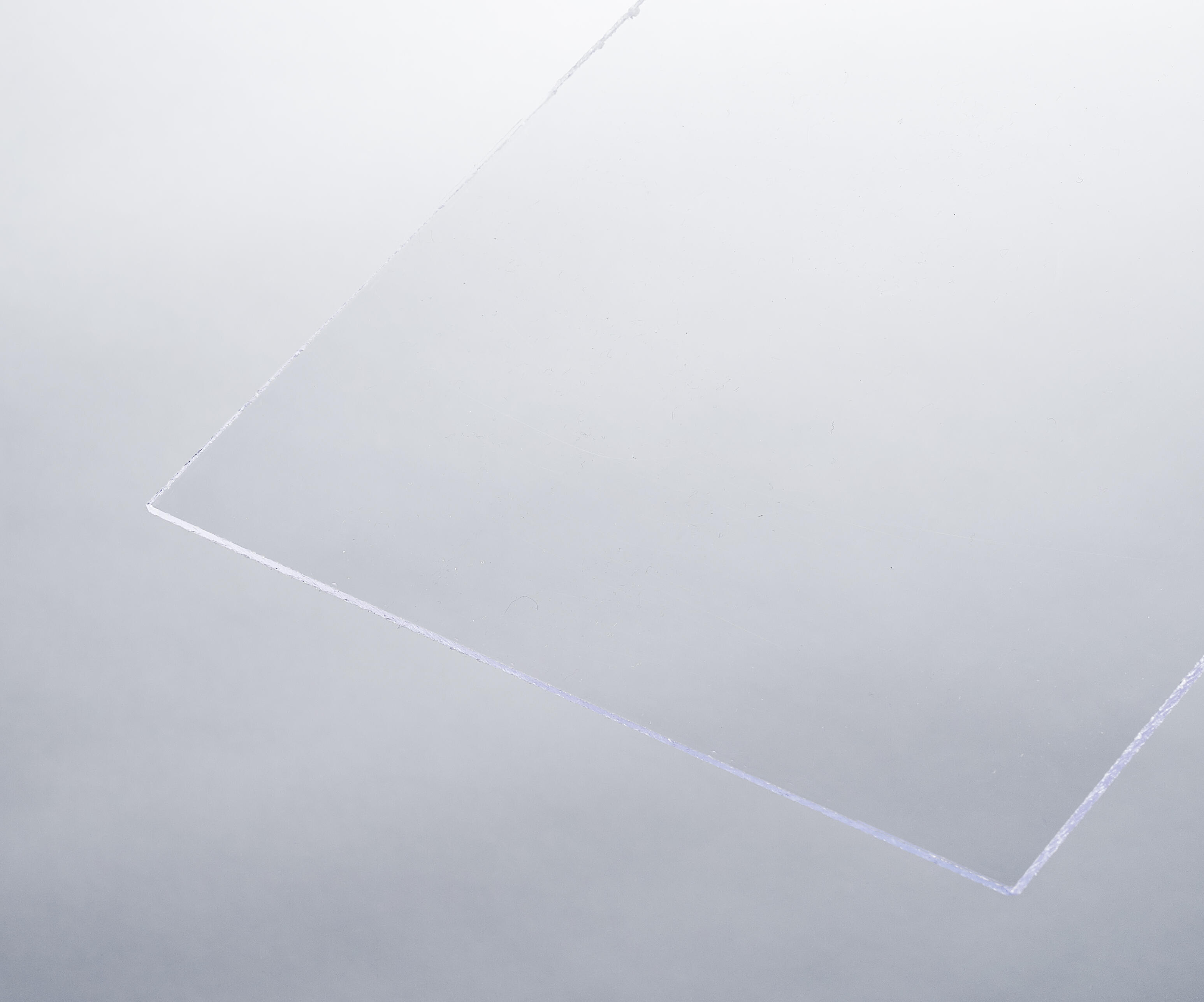 Plaque polystyrène transparent lisse L.100 x 50 cm, Ep.2.5 mm | Leroy ...