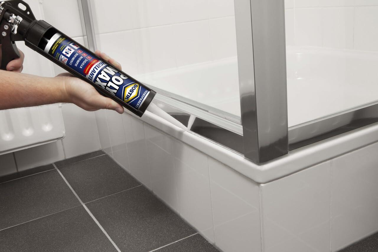 Silicone sigillante BOSTIK PolyMax Trasparente 280 ml | Leroy Merlin