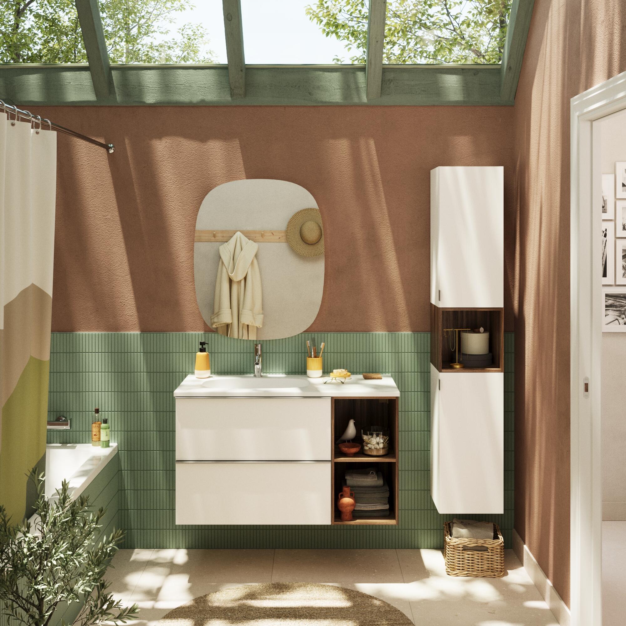 Lavabo encastrado Modern 101x14.3x46 cm | Leroy Merlin