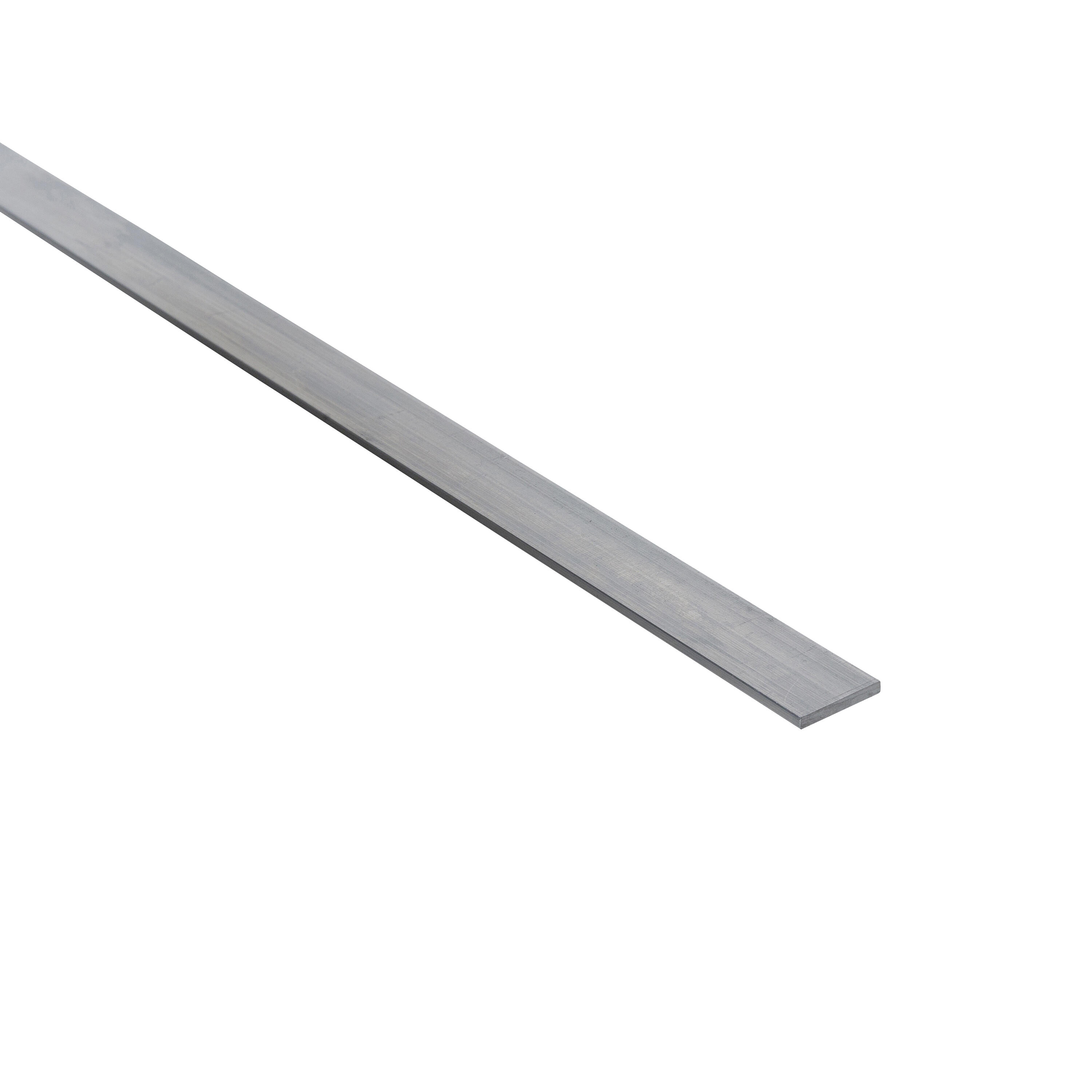 Profilé plat aluminium l.15 mm L.1 m gris - CEZAR | Bricoman
