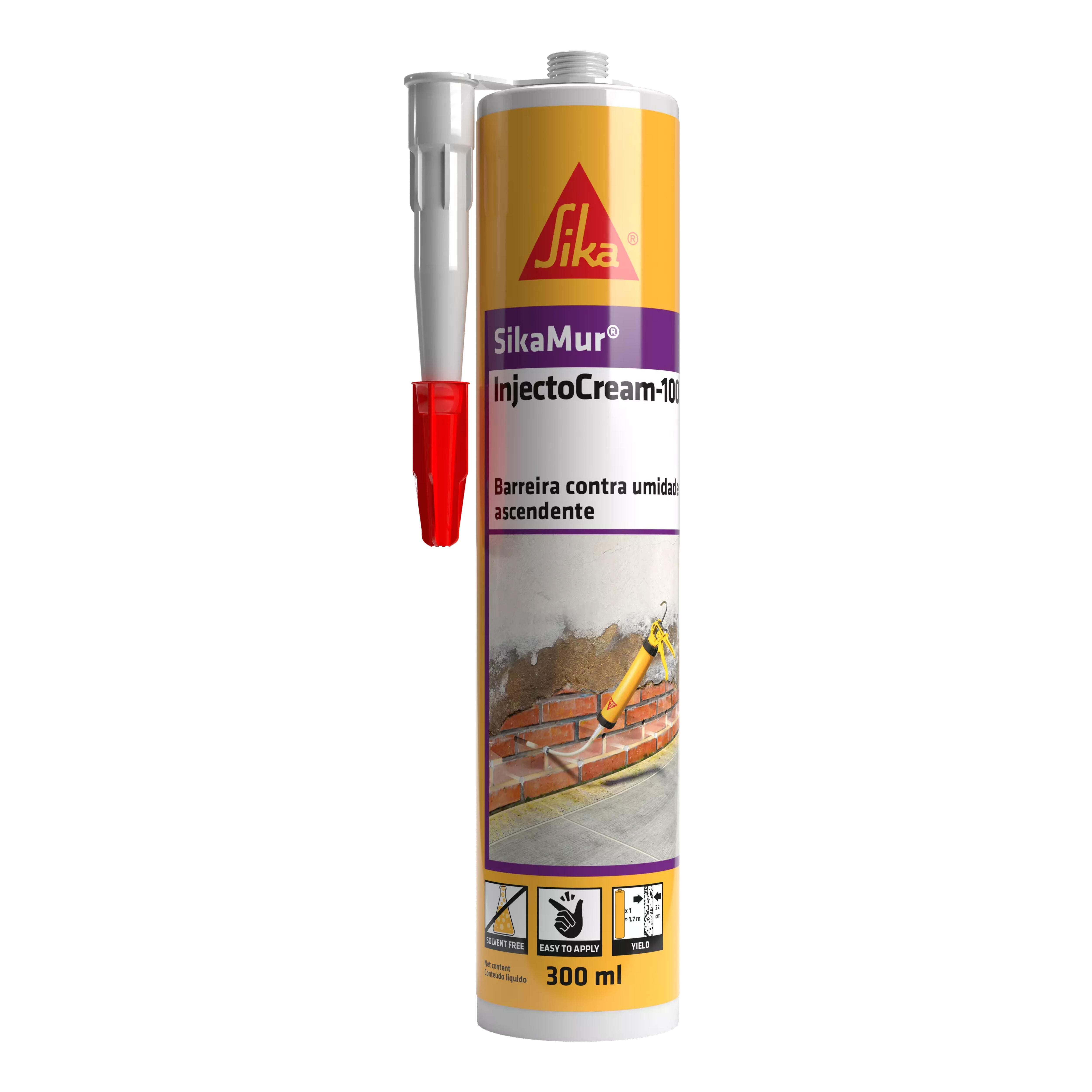 HIDRO-REPELENTE SIKAMUR INJECTOCREAM-100 | Obramat