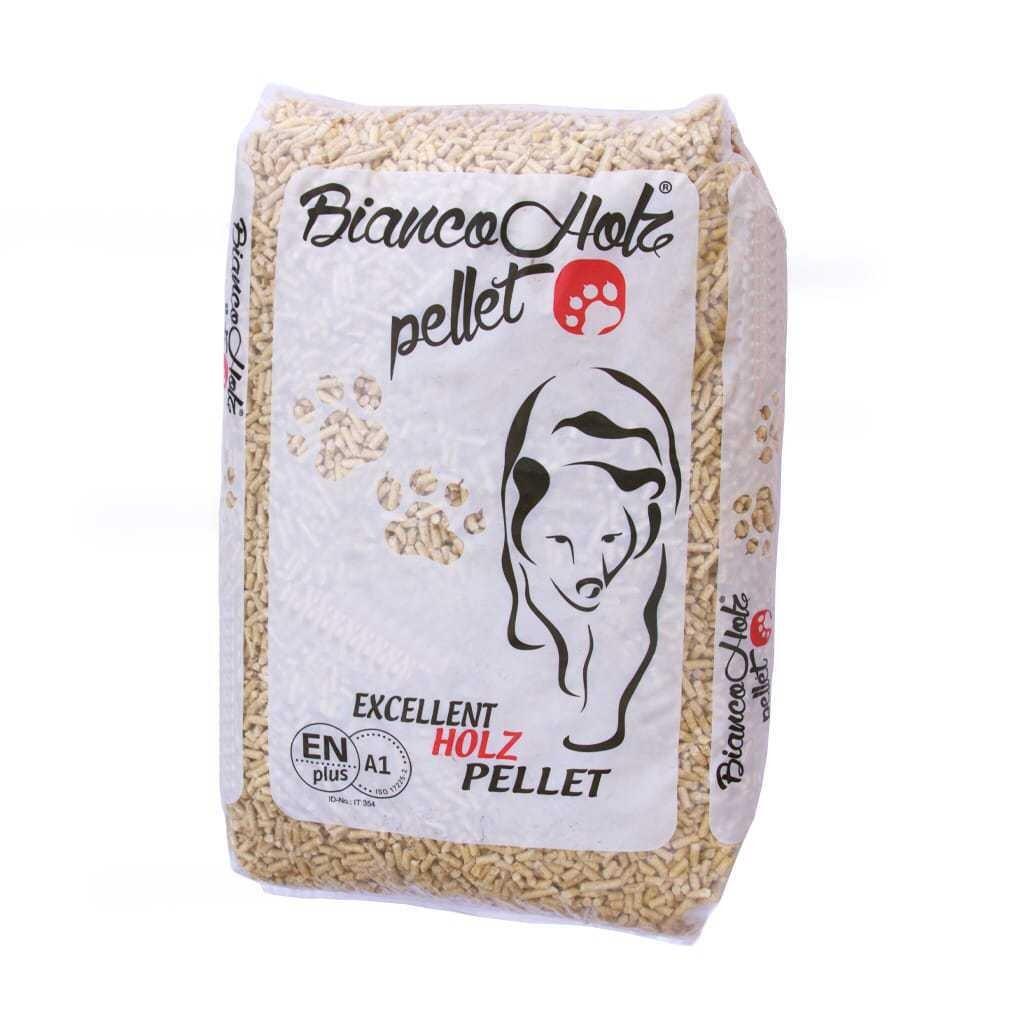 Pellet BIANCO HOLZ in abete ENplus A1 15 kg | Leroy Merlin