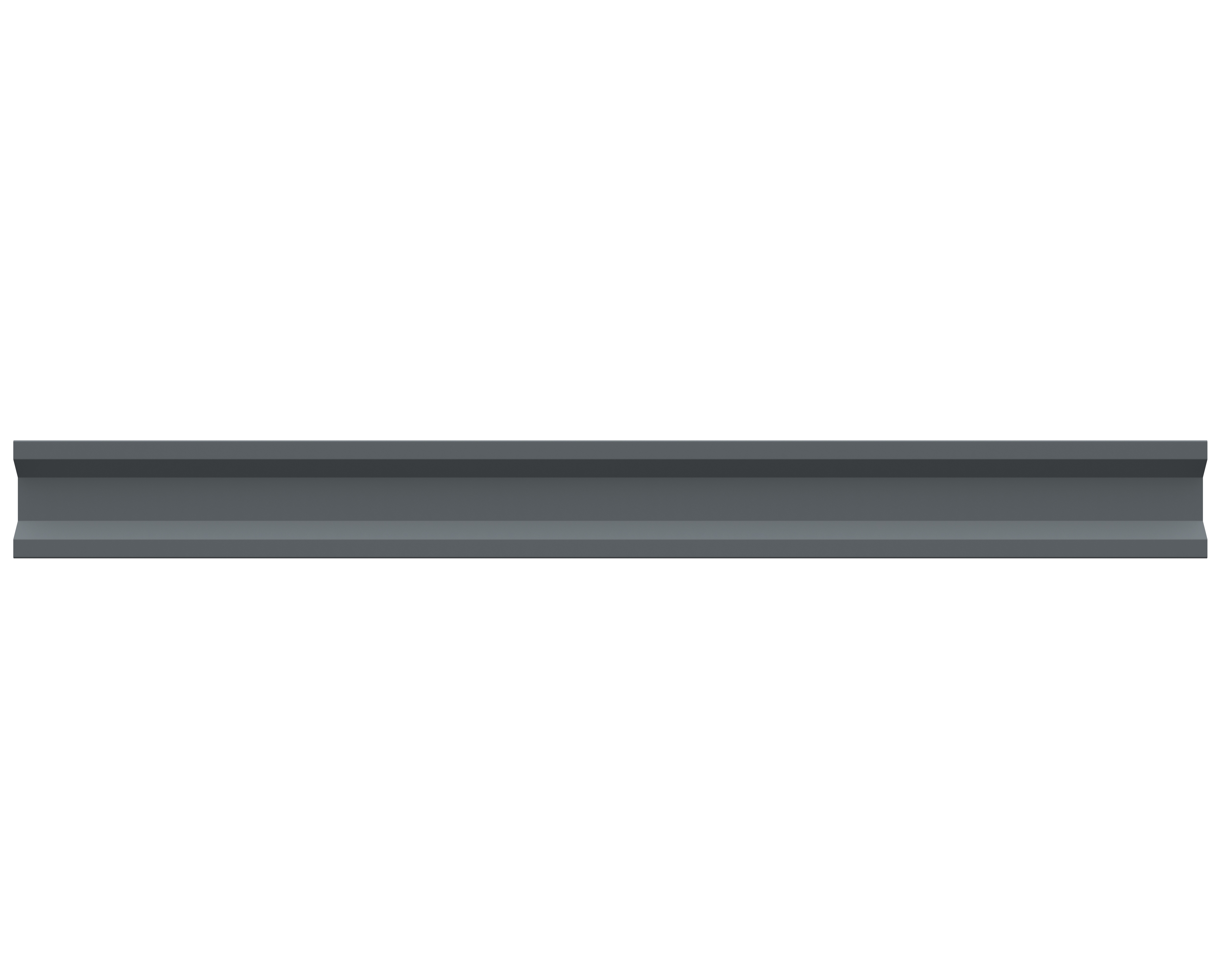 Plaque de soubassement acier anthracite RAL-Gris anthracite-7016 ...