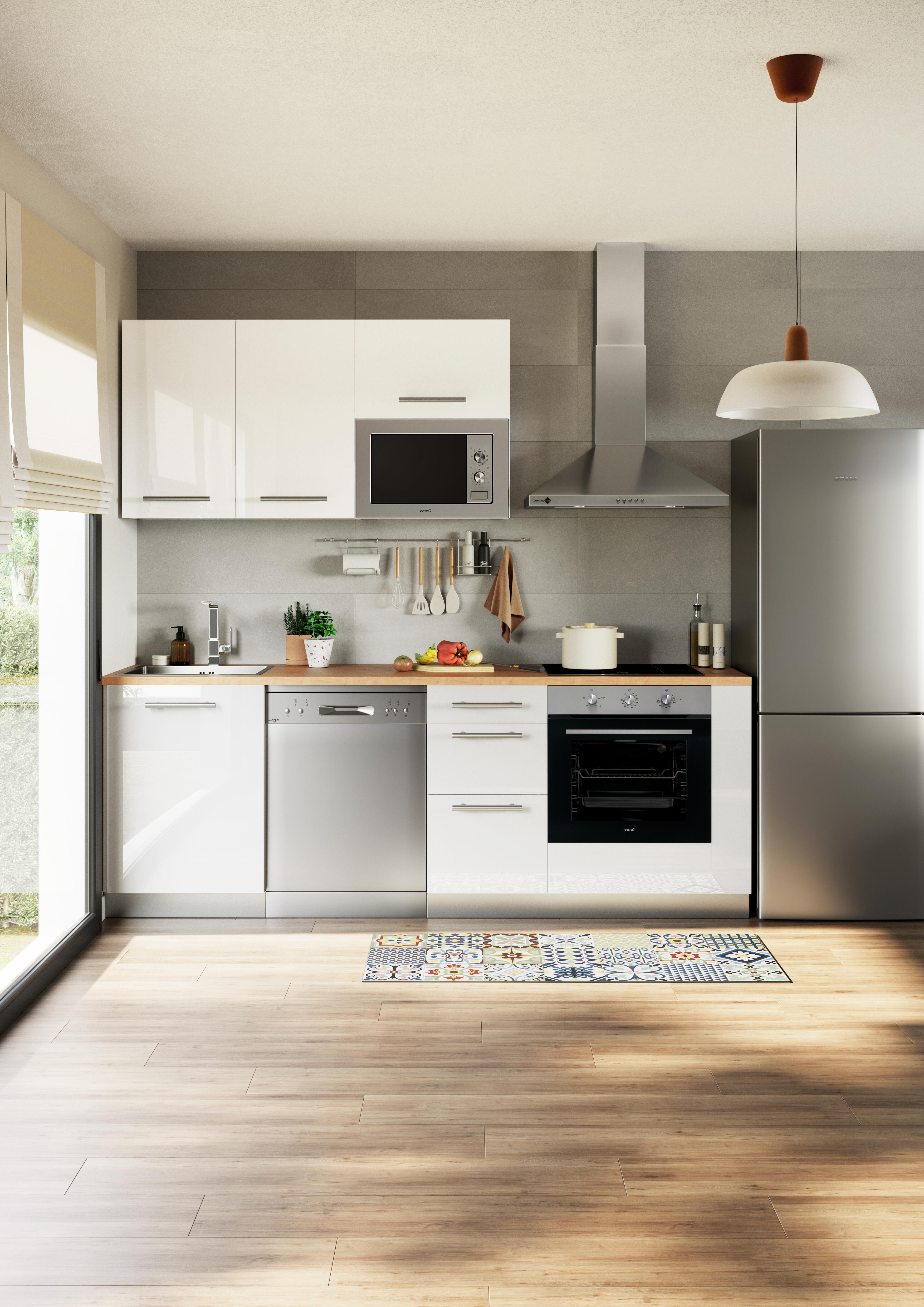 Cocina lineal pack Quality | Leroy Merlin