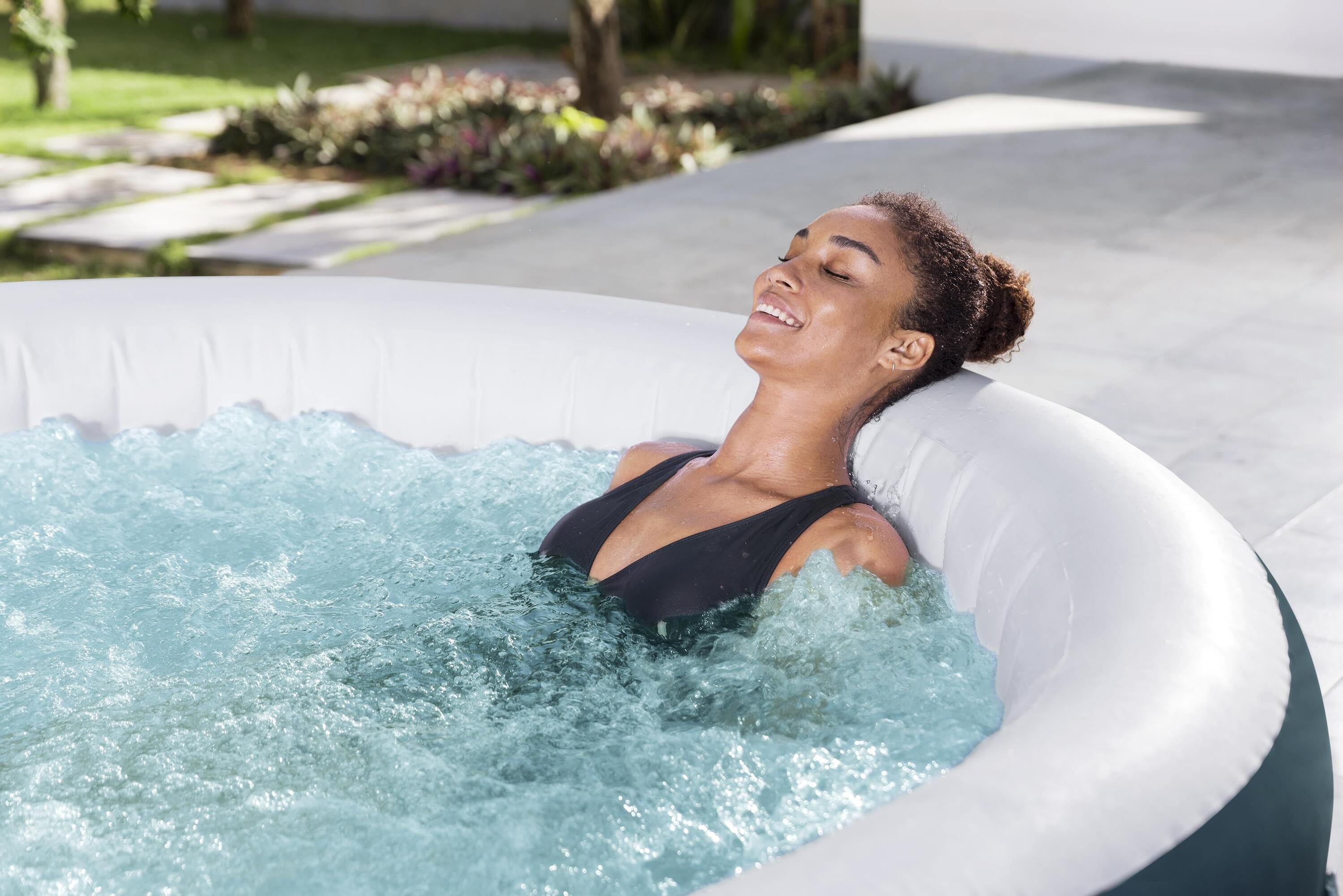 Spa gonflable BESTWAY MIAMI ENERGYSENSE, rond | Leroy Merlin