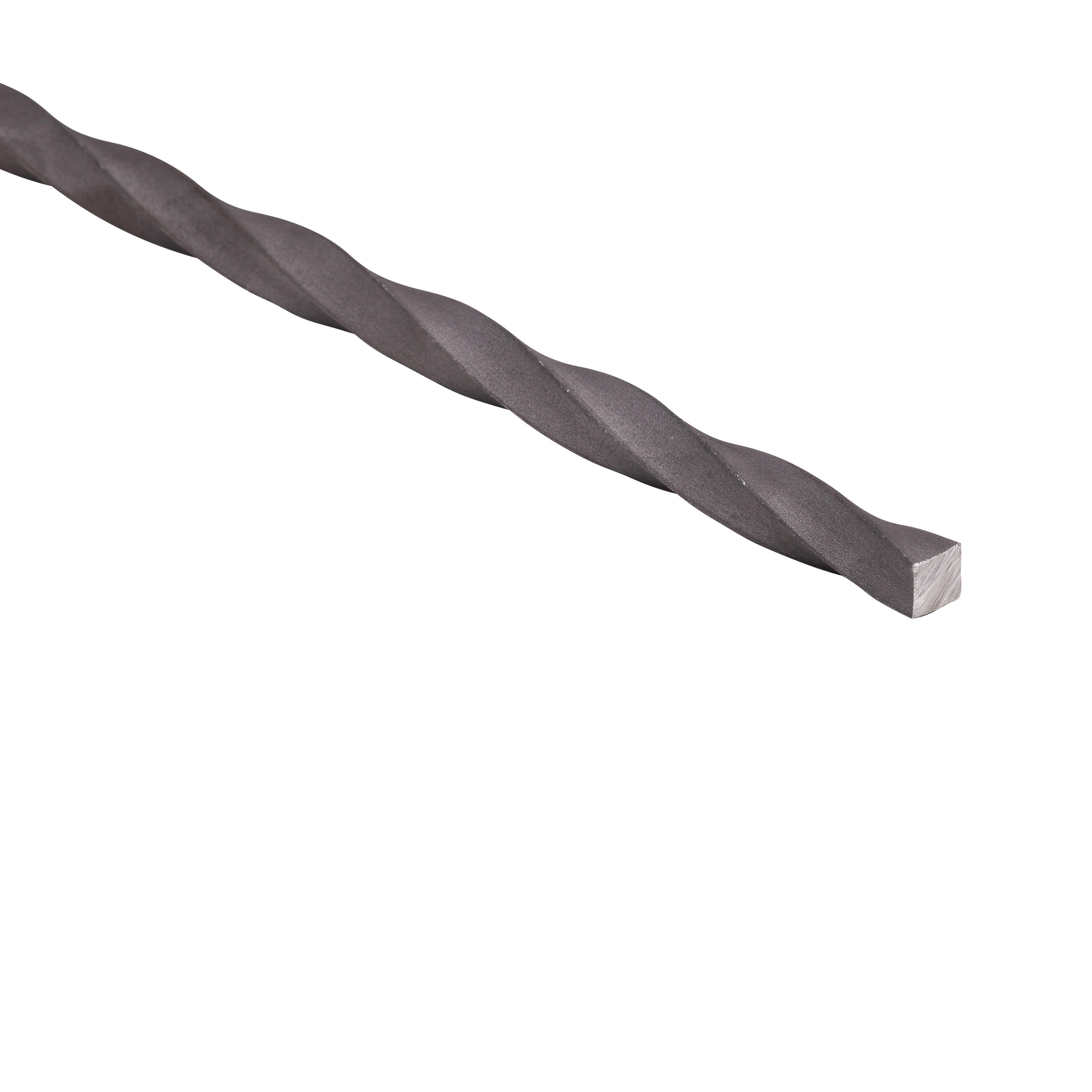Tube carré torsadé acier laminé 12x12 mm L.3 m - CEZAR | Bricoman