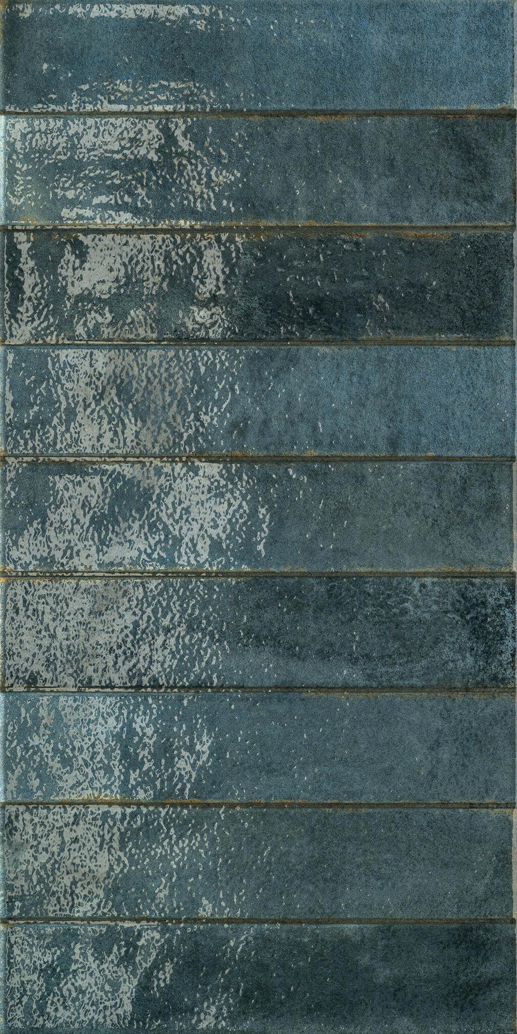 Azulejo porcelánico Kech efecto relieve azul 30x60 cm | Leroy Merlin