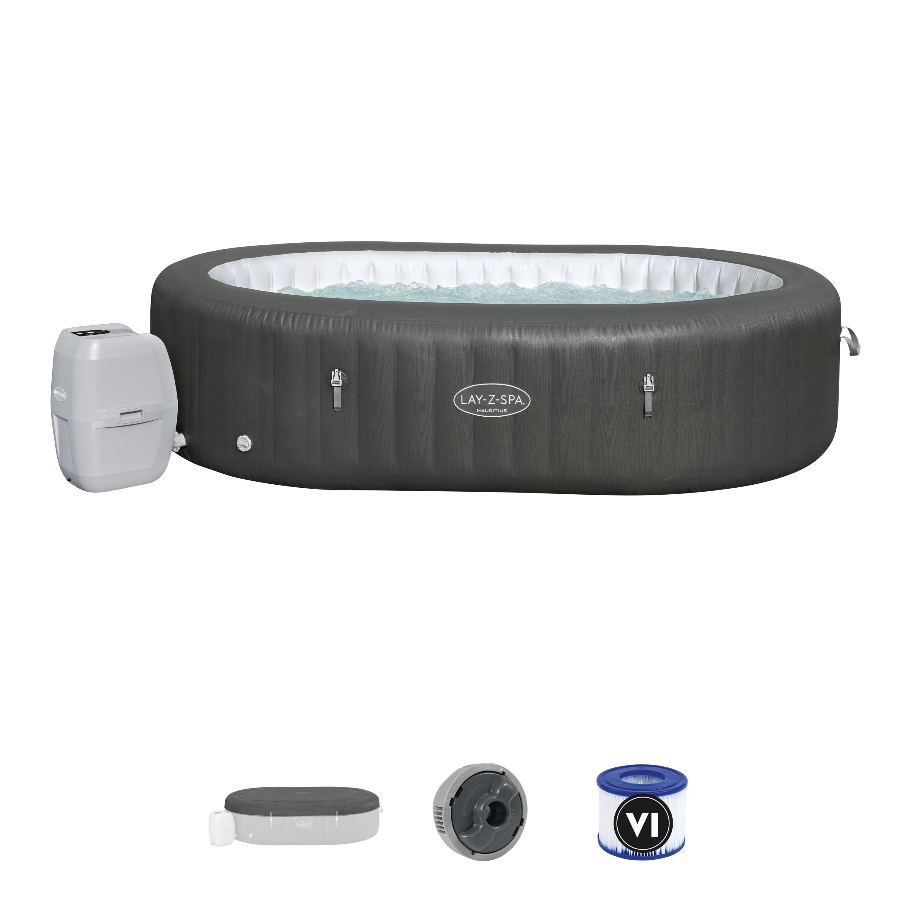 Spa gonflable LAY-Z-SAP BESTWAY MAURITUS, ovale | Leroy Merlin