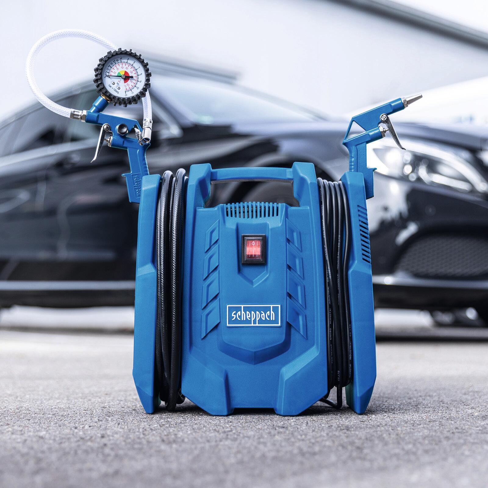 Mini compresseur 0L 1.5CV 8 bars AIRFORCE 7 SCHEPPACH | Leroy Merlin