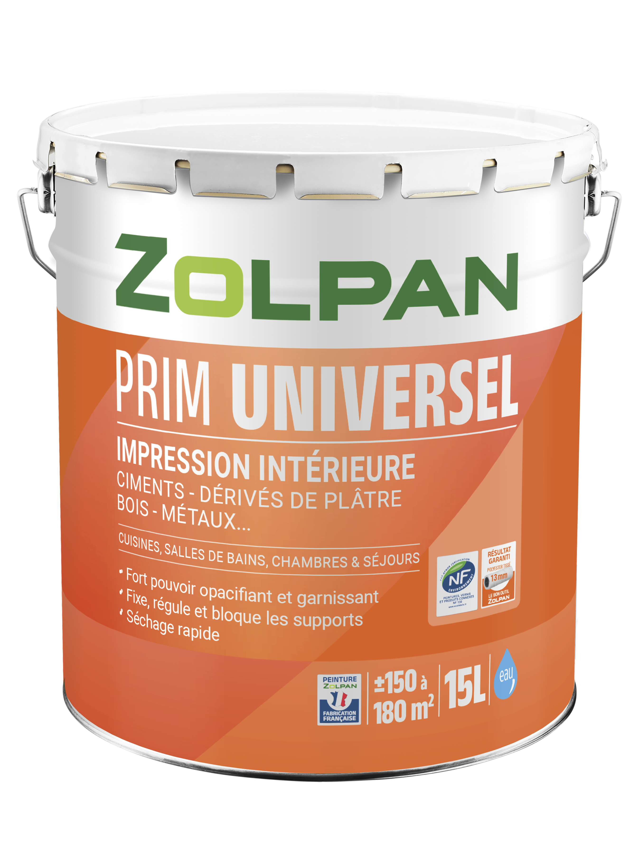 Sous-couche Prim universel ZOLPAN 15L | Leroy Merlin