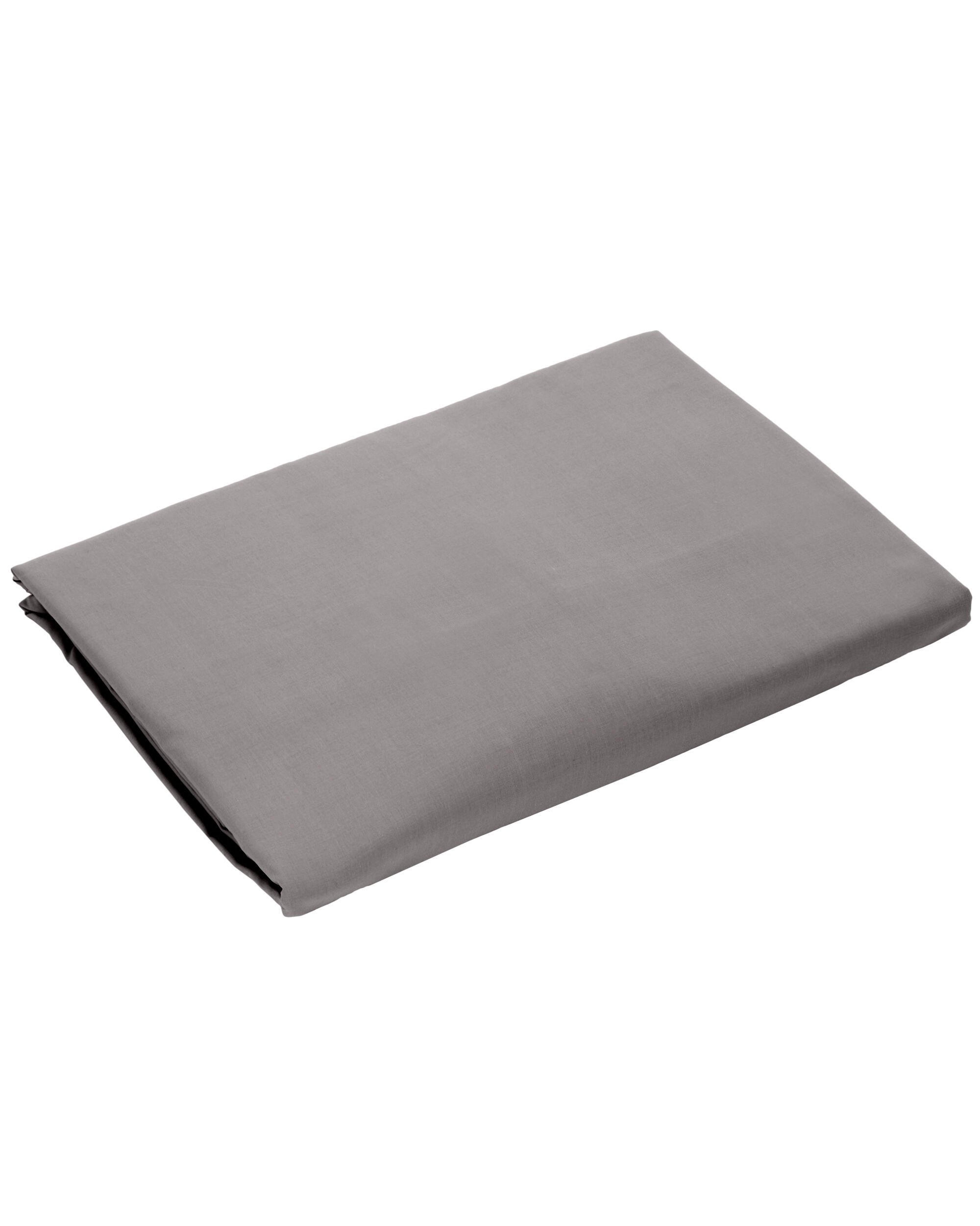 Funda nórdica + 1 funda de almohada Open algodón 145 hilos liso gris ...