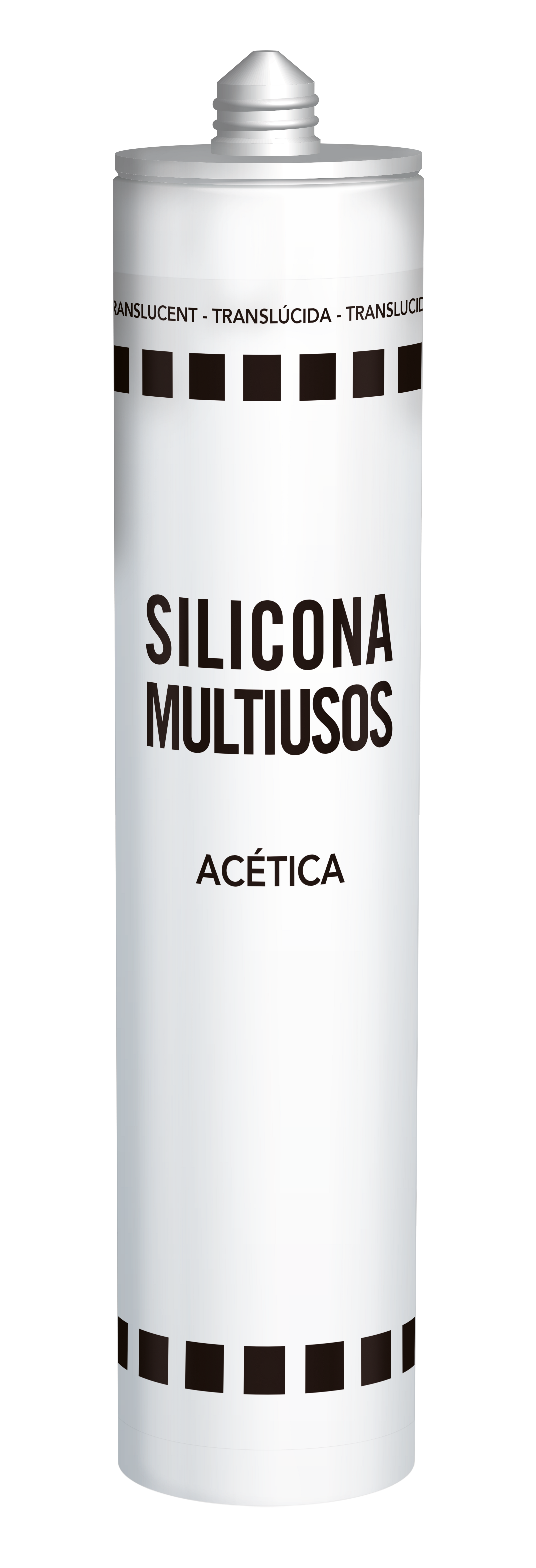 SILICONE ACÉTICO MULTIUSOS 280ML TRANSPARENTE | Obramat