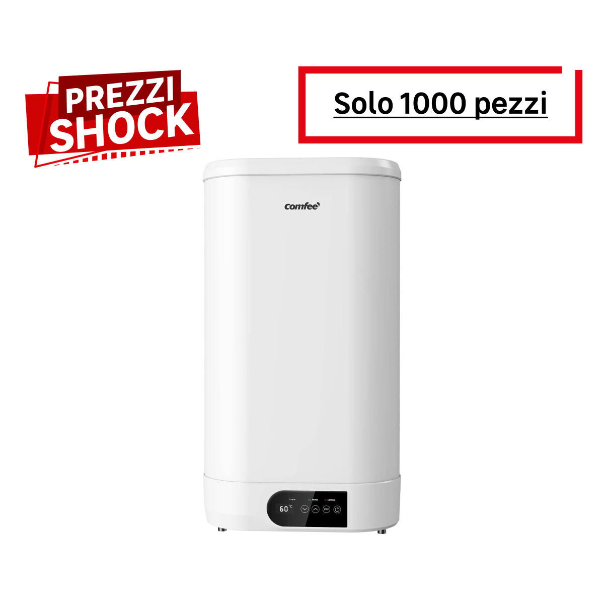 Scaldabagno Elettrico Ad Accumulo Comfee D80 15ed3 74l Portata 5l Min 1