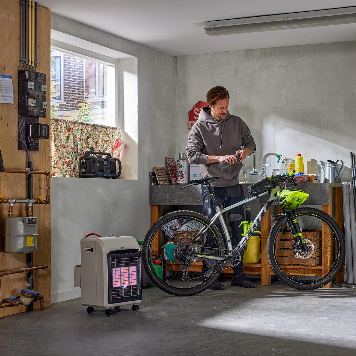 Chauffage à gaz QLIMA GH 741 RM, 4.1 kW | Leroy Merlin