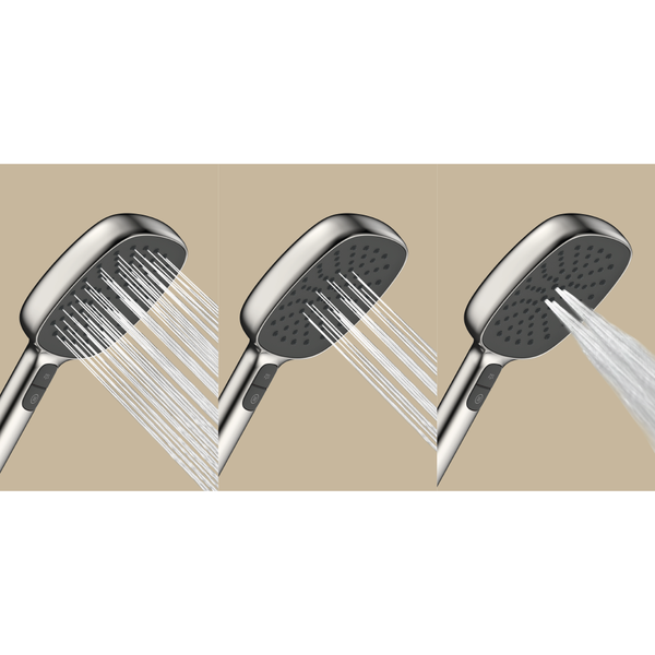 Pommeau de douche Remix, Chromé, Sensea | Leroy Merlin