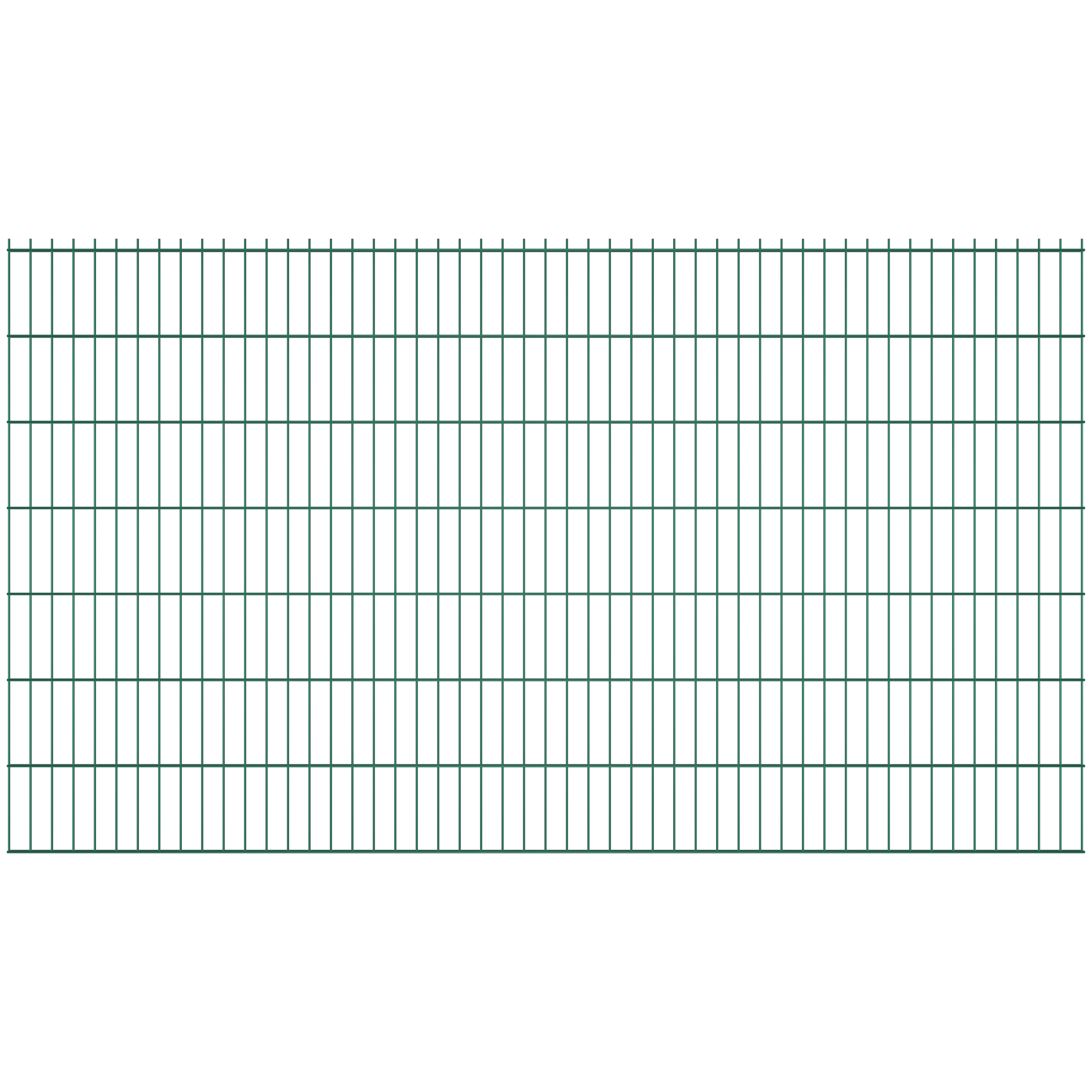 Panel ogrodzeniowy 2D PPW 143 x 250 cm zielony Jarmex - Leroy Merlin