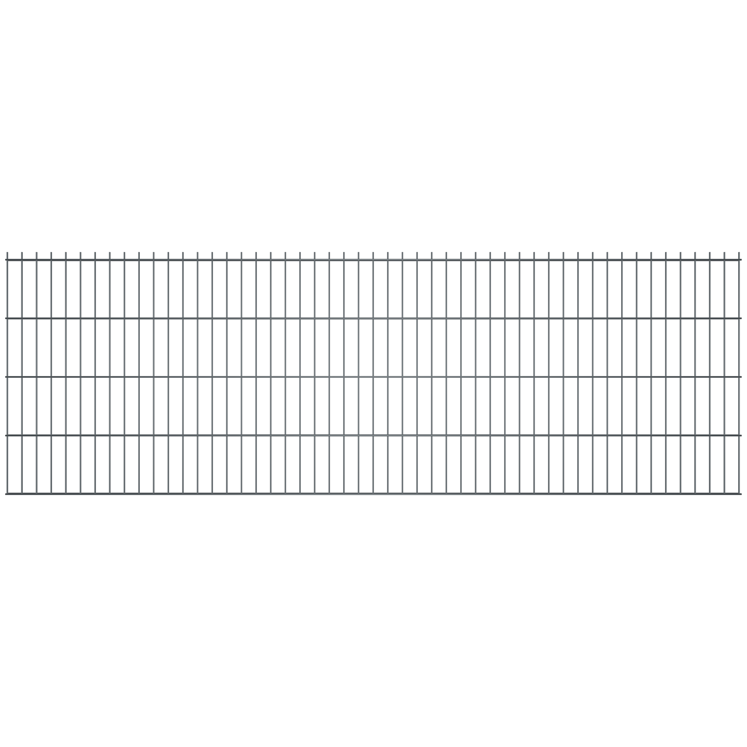Panel ogrodzeniowy 2D PPW 83 x 250 cm antracytowy Jarmex - Leroy Merlin