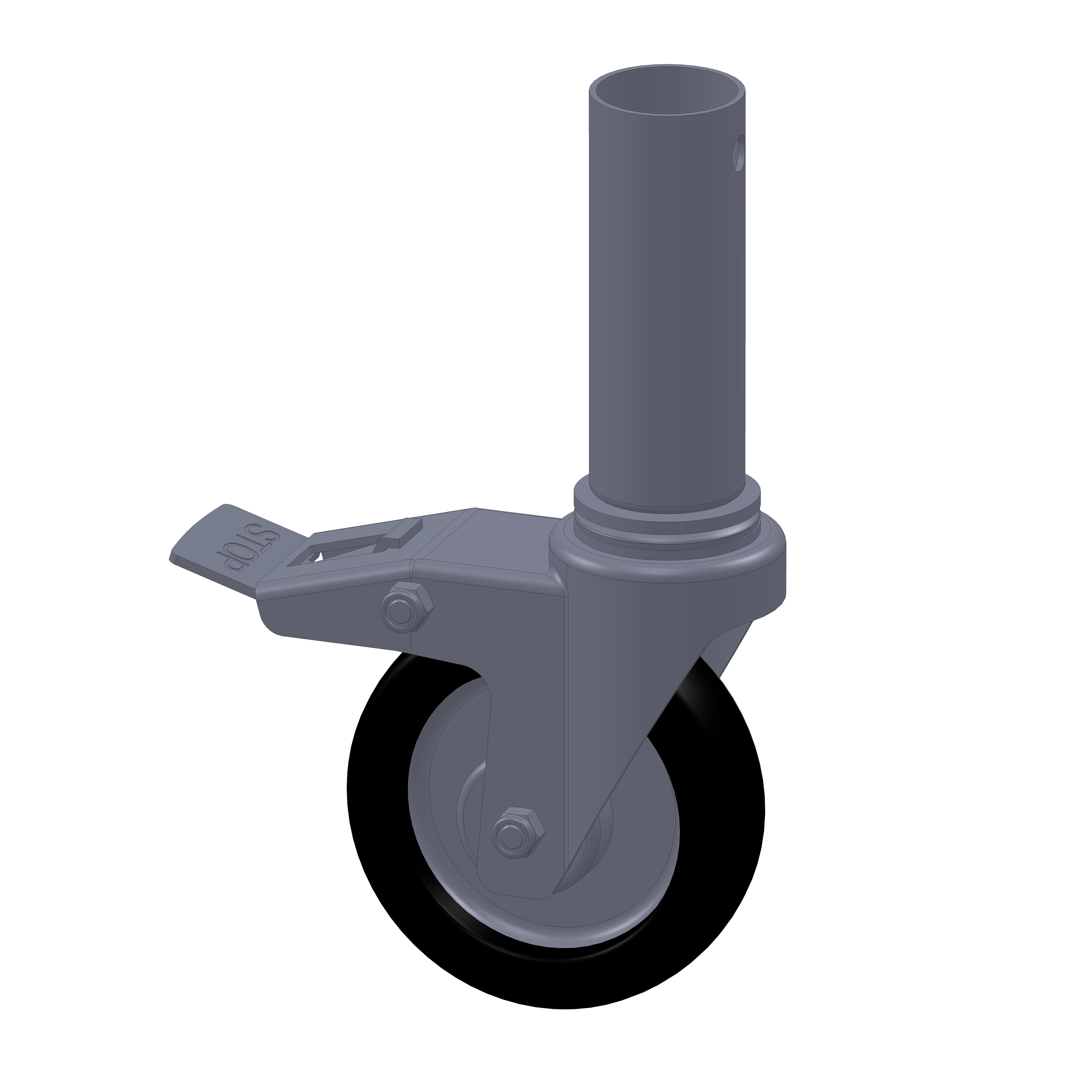 RODA DE ANDAIME ALUMÍNIO SCAFLINE D200MM | Obramat