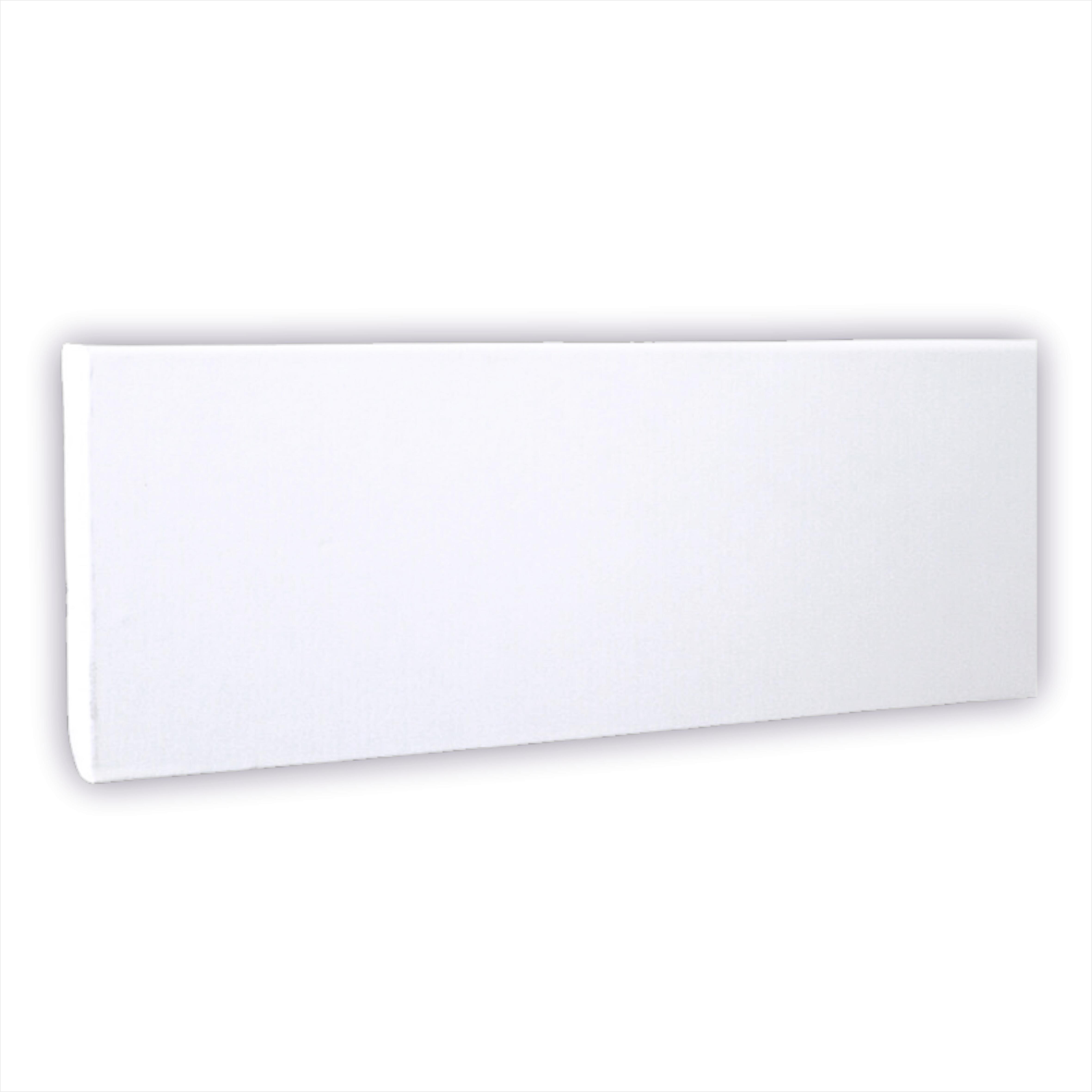 RODAPÉ PVC EXPANDIDO BRANCO 2500X70X14MM | Obramat