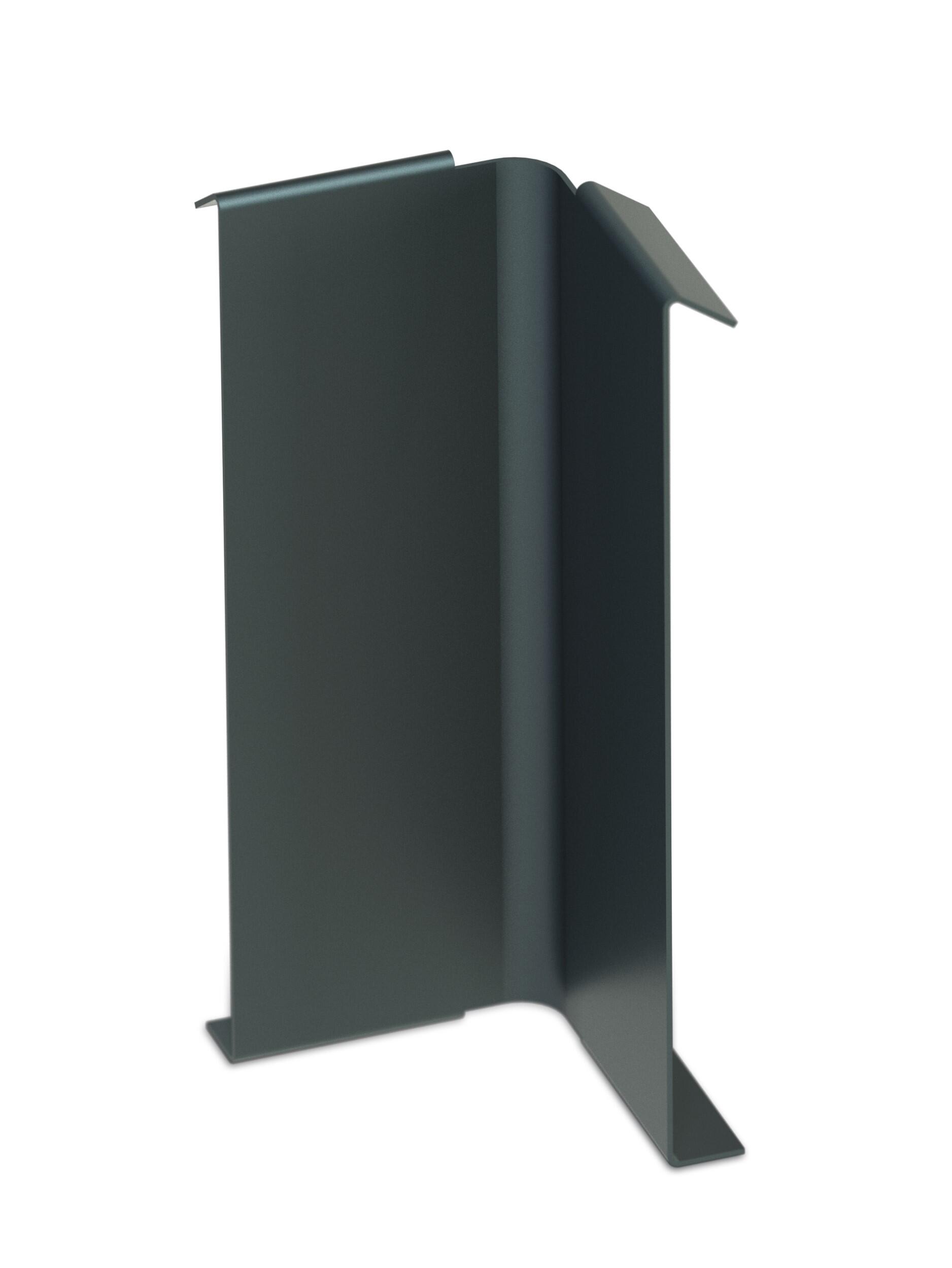 Jonction angle rentrant pour profil de finition aluminium, Gris RAL ...