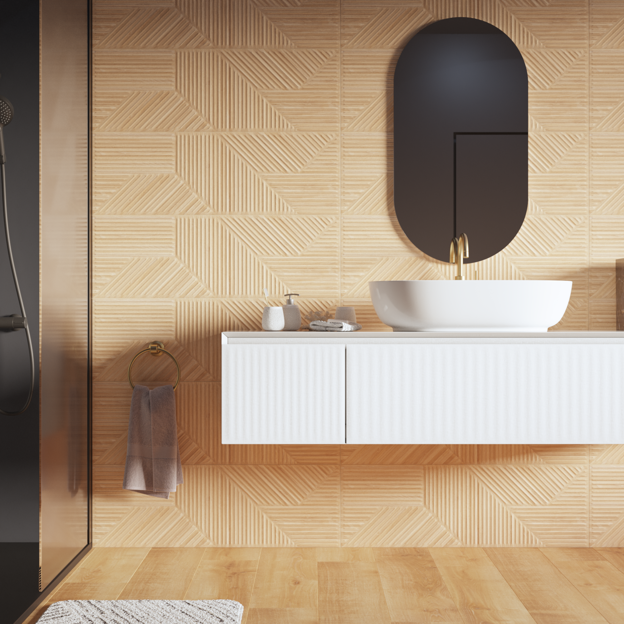 Glazura Intenso Balade 3D 30x90 Artens - Leroy Merlin