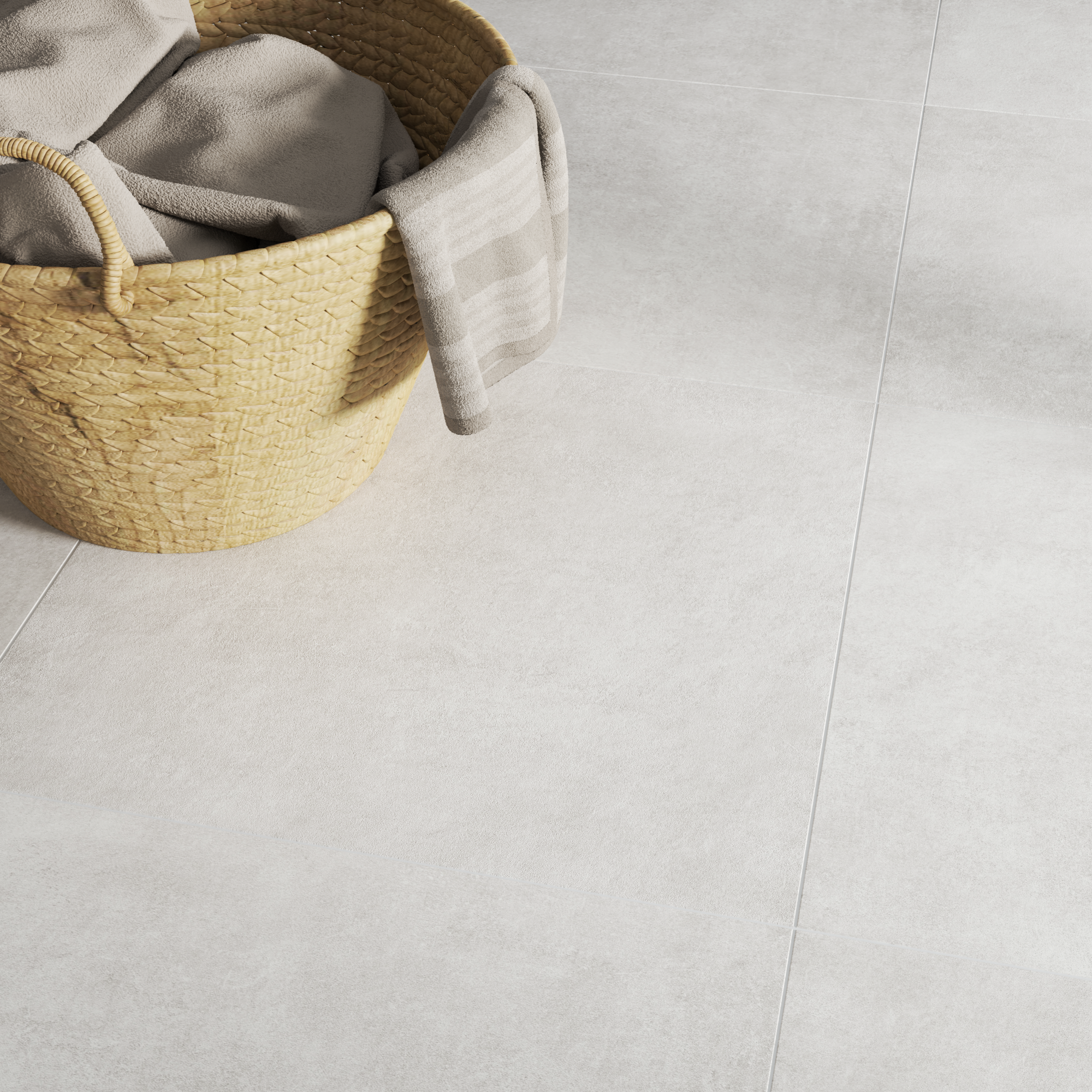 Gres szkliwiony Urban Light Grey 59.7 X 59.7 Artens - Leroy Merlin