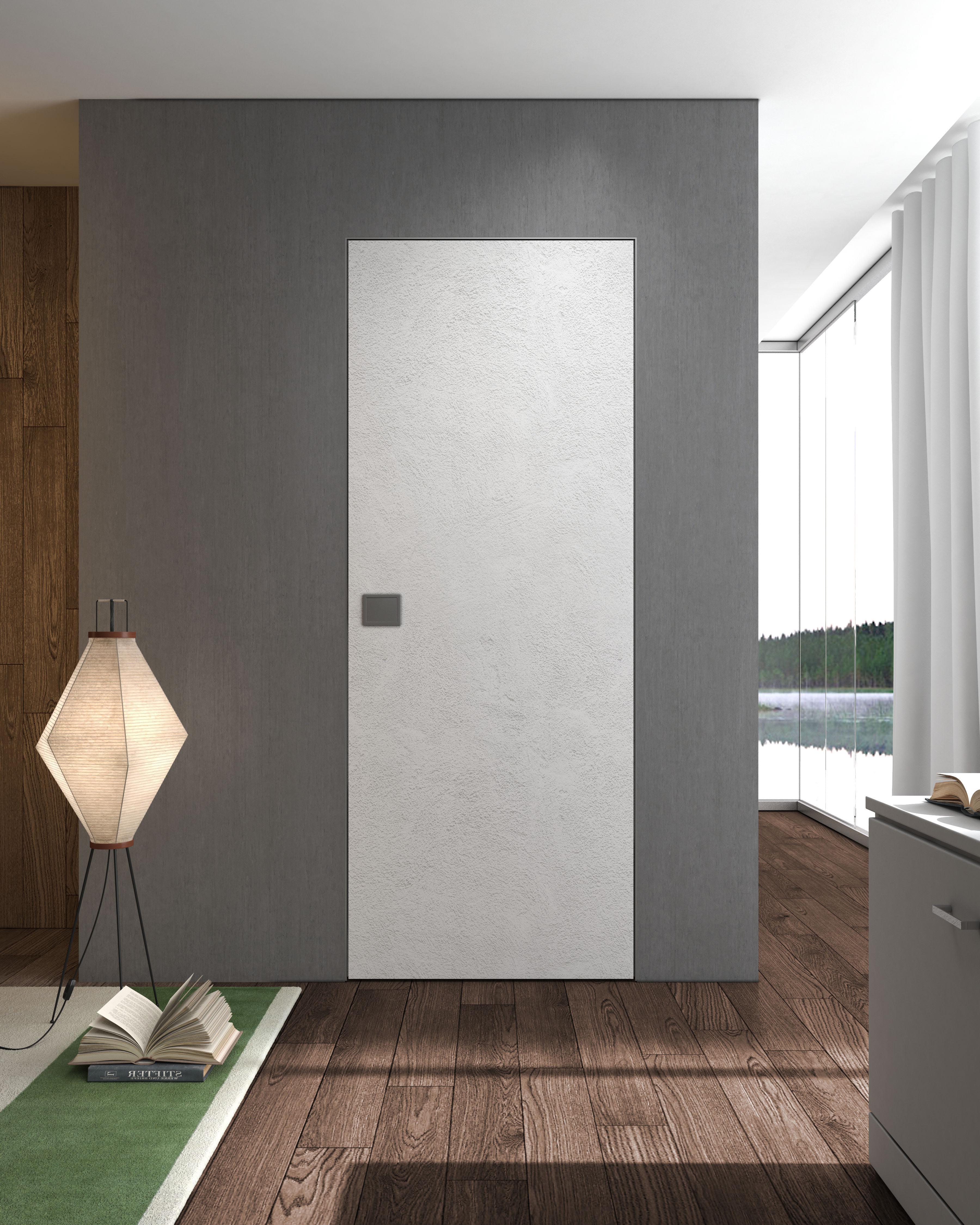 Porta filomuro battente Nairobi bianco L 70 x H 210 cm destra | Leroy ...