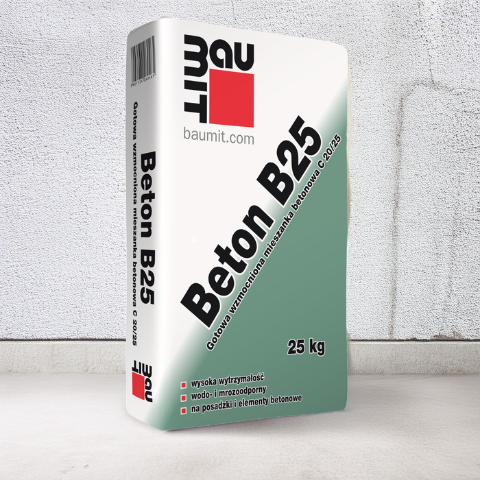 Beton B25 25 kg BAUMIT - Leroy Merlin