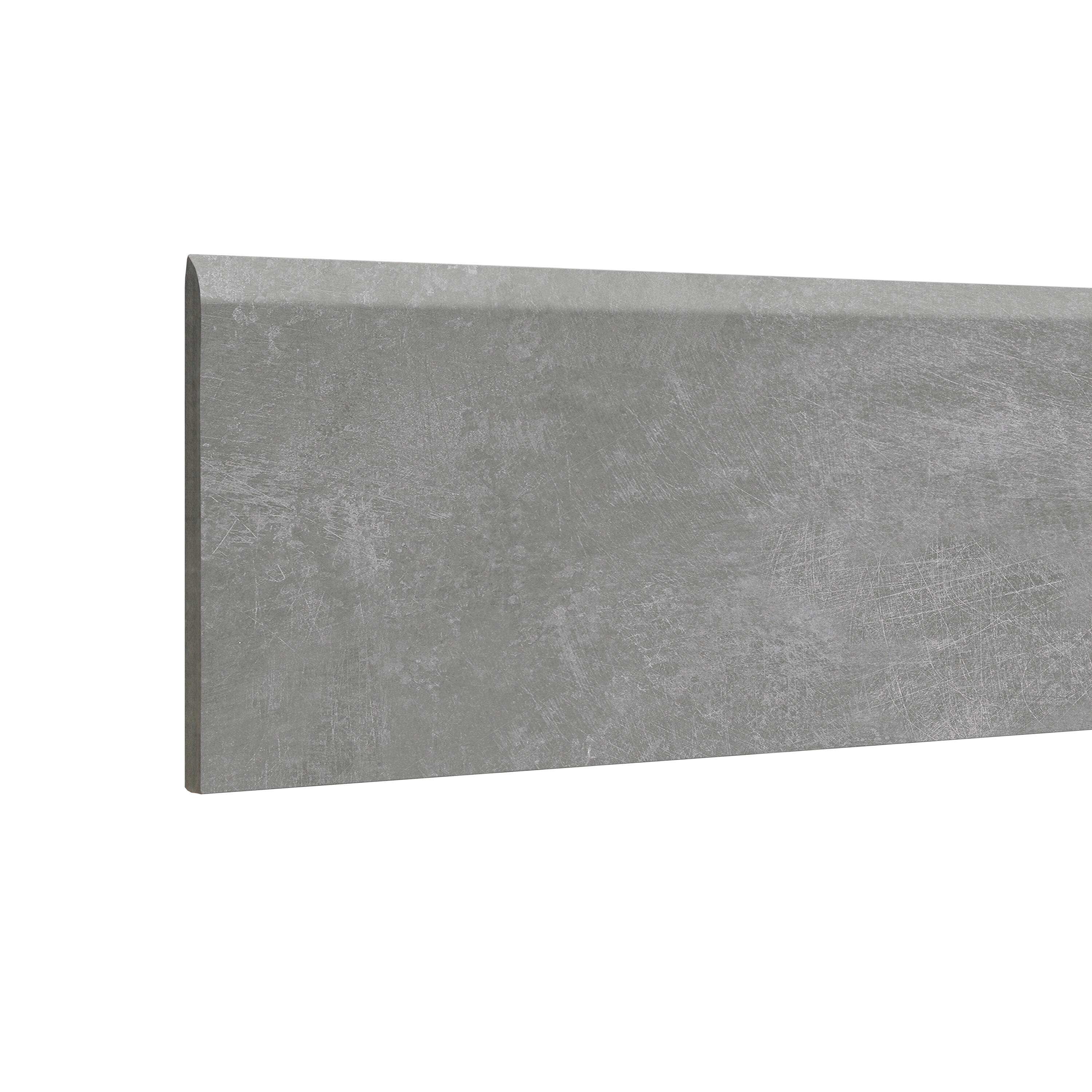 Rodapié cemento Newton 60x9 cm cemento gris | Leroy Merlin