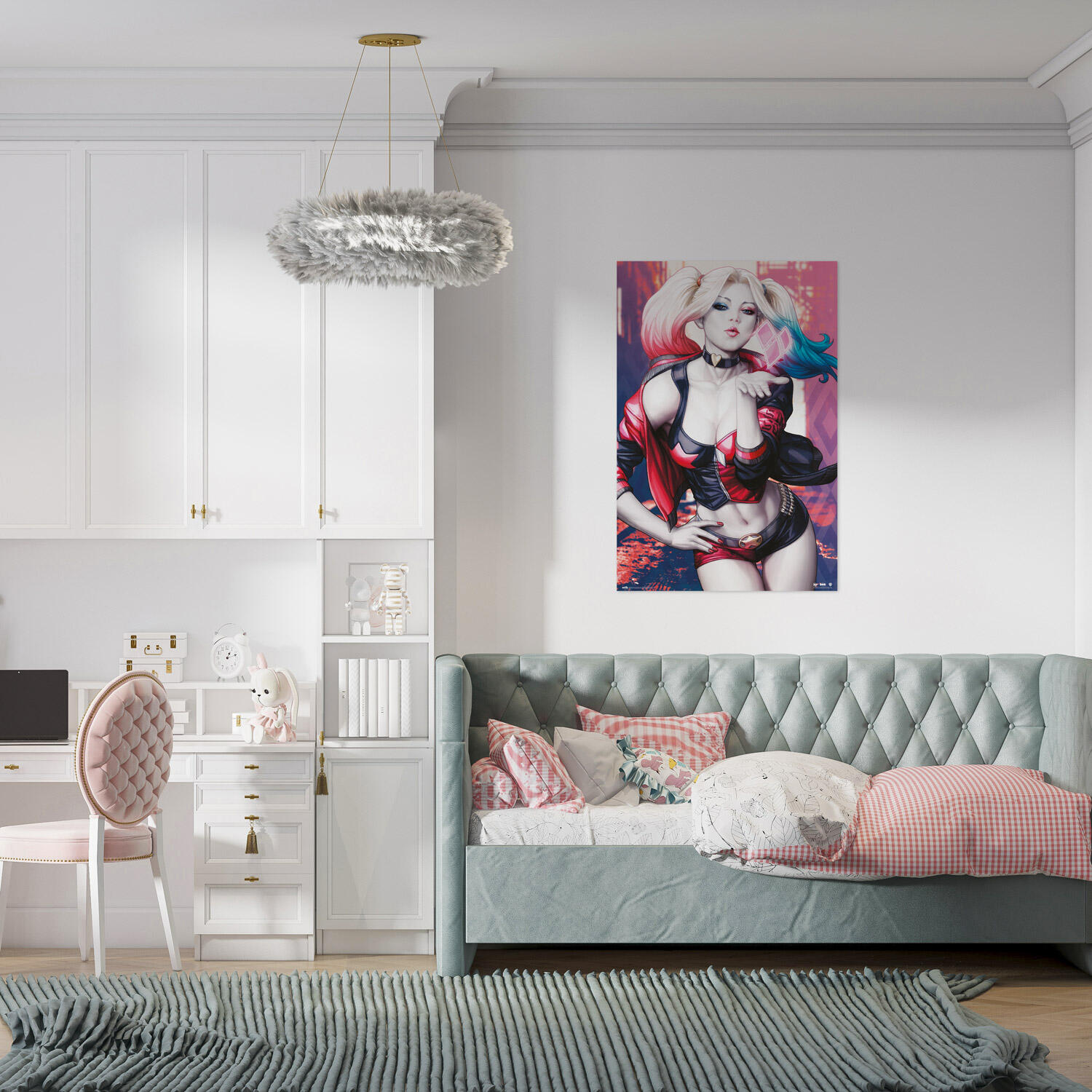 Póster decorativo DC HARLEY 61x91.5 cm | Leroy Merlin