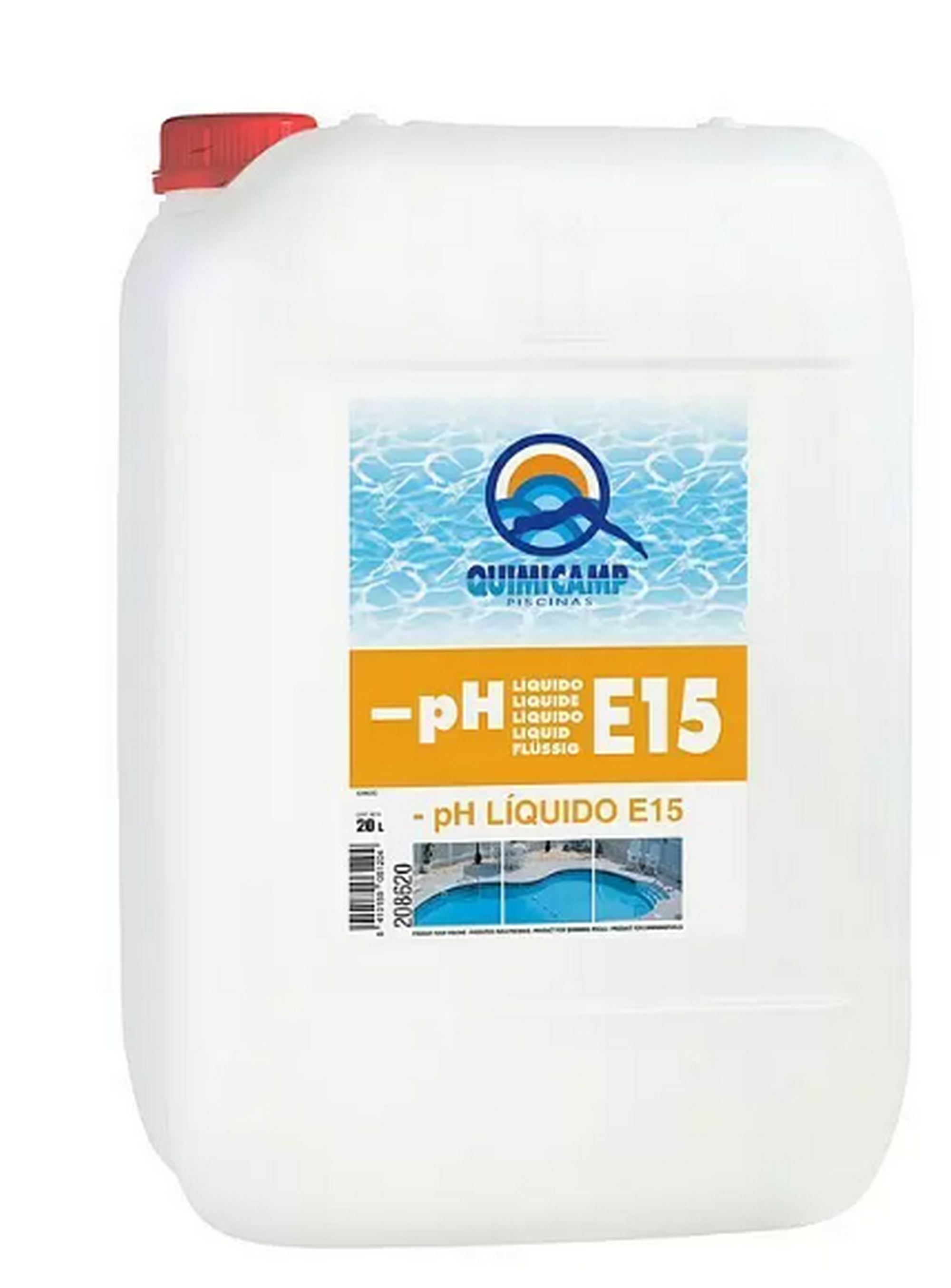 Reductor de pH líquido QUIMICAMP 20 L | Leroy Merlin