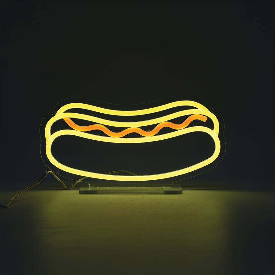 Néon LED, pvc blanc, Hot dog, SEYNAVE | Leroy Merlin