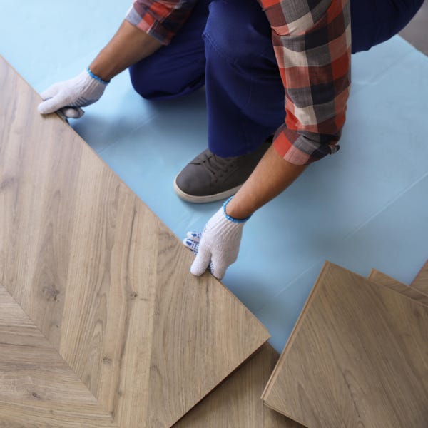 Panele podłogowe laminowane wodoodporne jodełka klasyczna AC5 8 mm Promo Flooring Dąb Verano ...