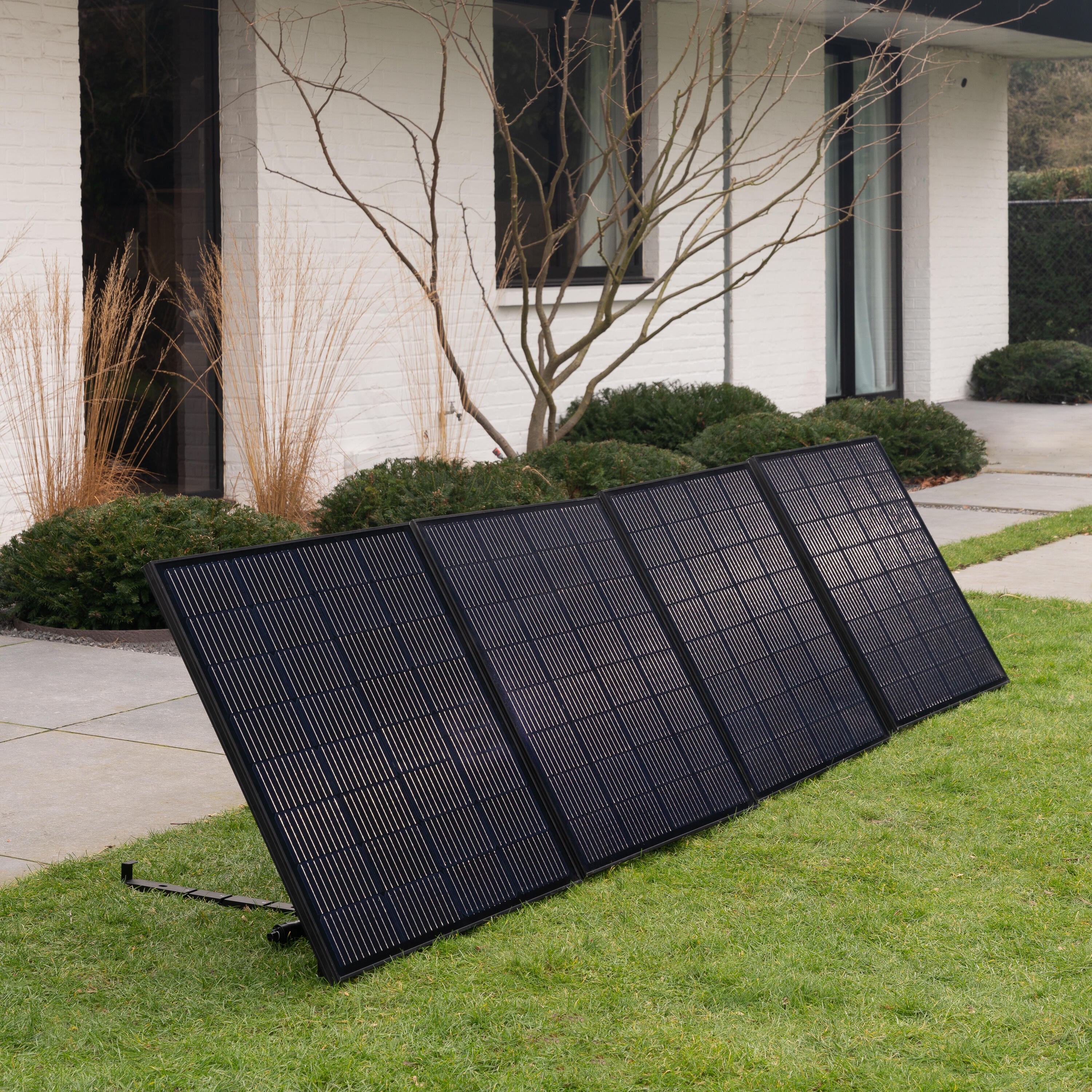 Kit Solar enchufable LEXMAN 4 paneles rígidos 440W para pared/suelo ...