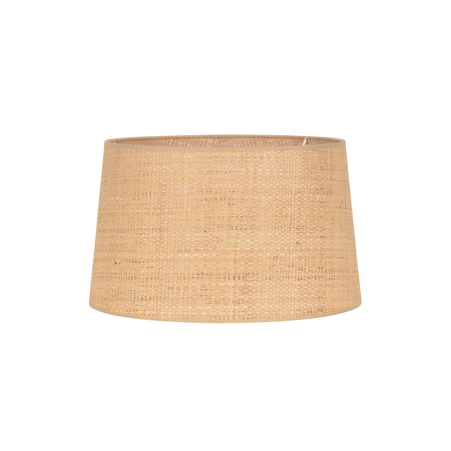 Abat-jour FAA H.24 cm, Diam.40 cm raphia, naturel COREP | Leroy Merlin