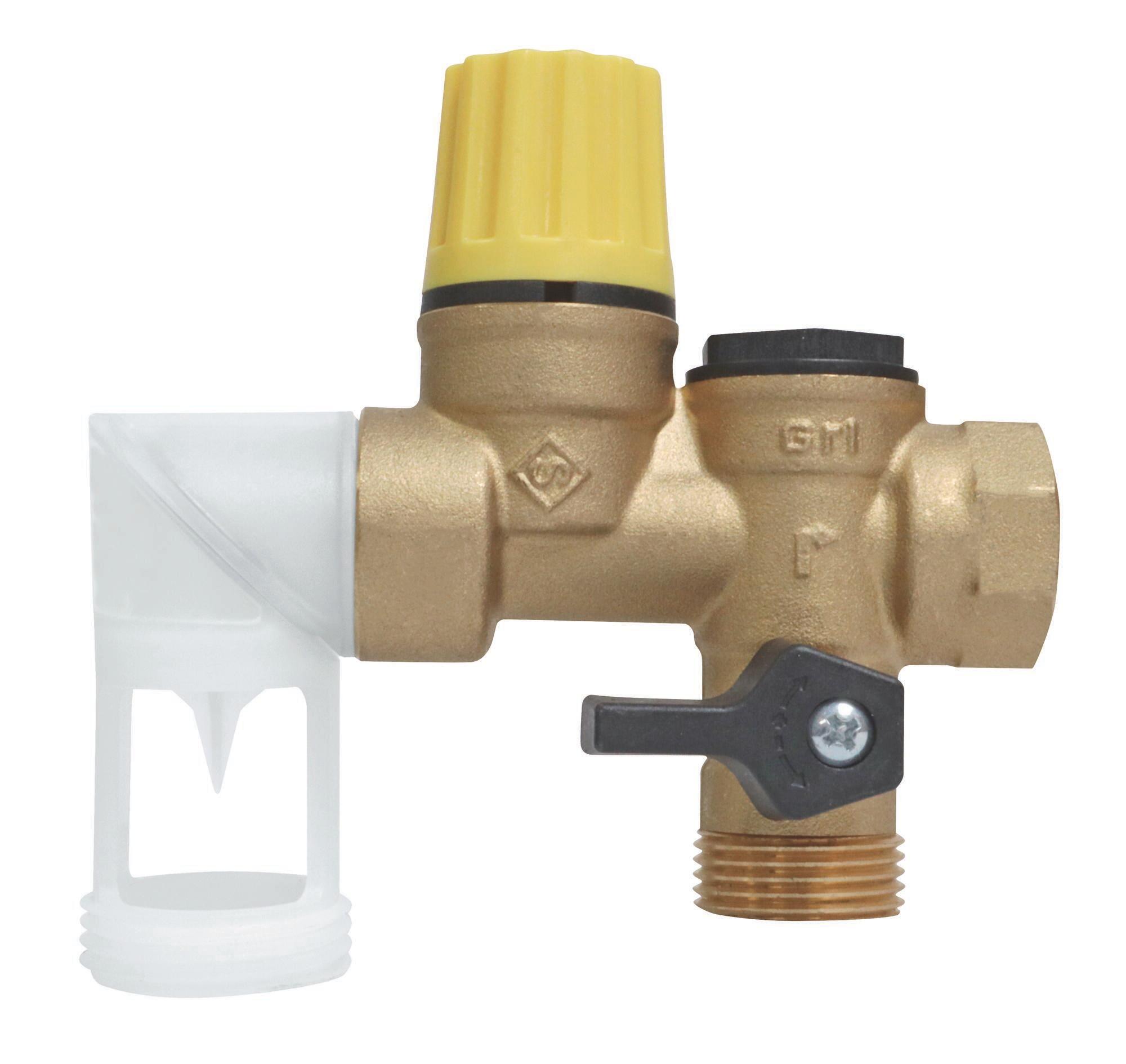Groupe de sécurité téflon orientable pour eau calcaire | Leroy Merlin