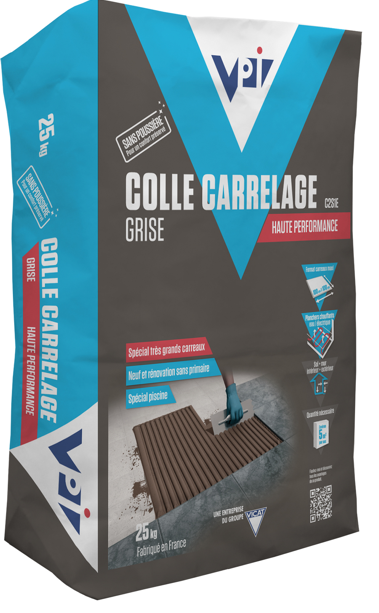 Colle à carrelage haute performance, sans poussière, 25 kg, VPI | Leroy ...