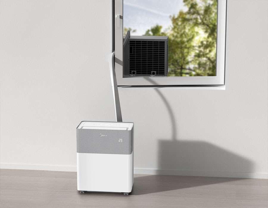 Climatiseur split mobile réversible, Portasplit, Midea par Optimea ...