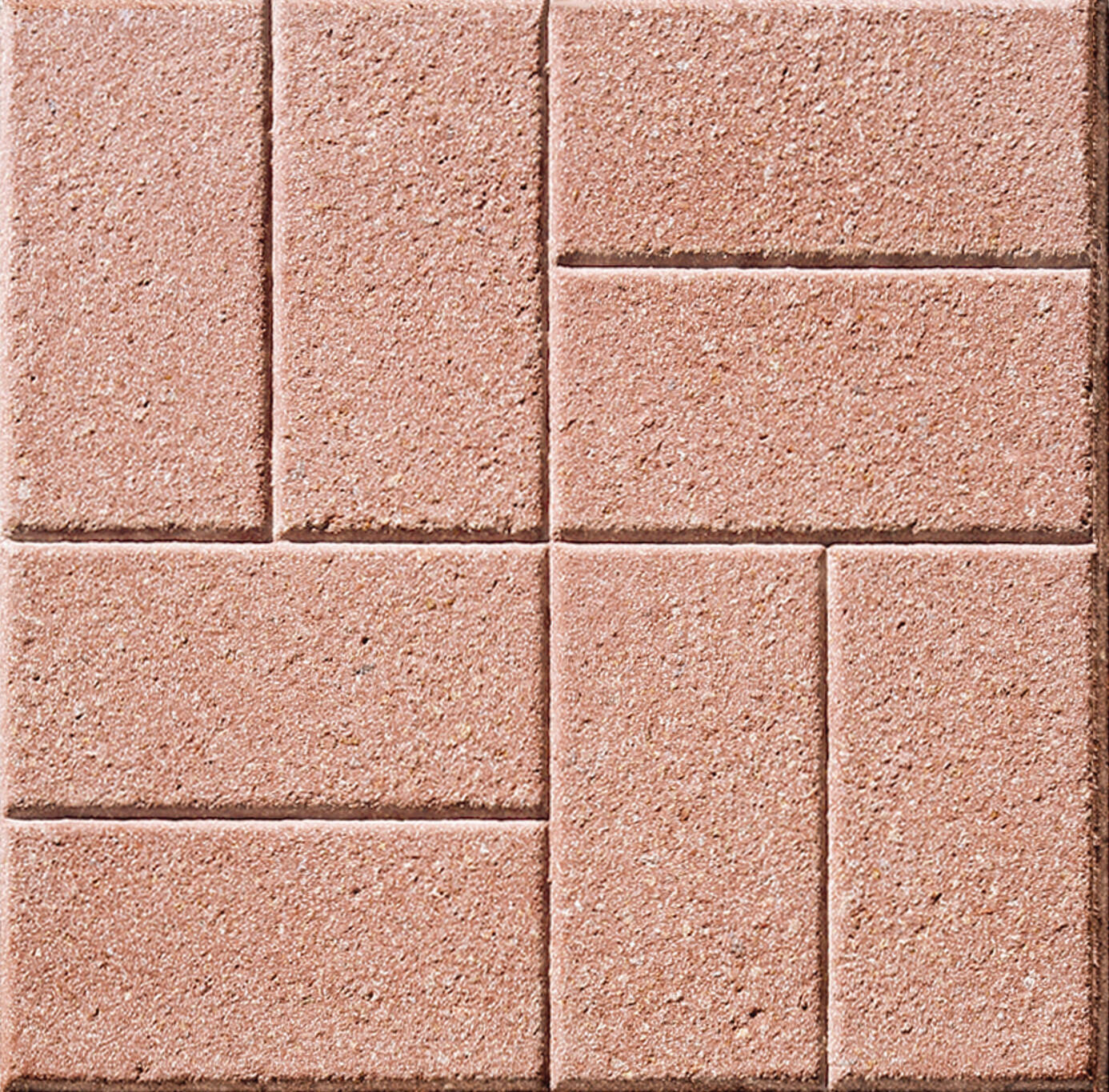 Lastra di cemento Mattone rosso L 40 x L 40 cm, spessore 40 mm | Leroy ...