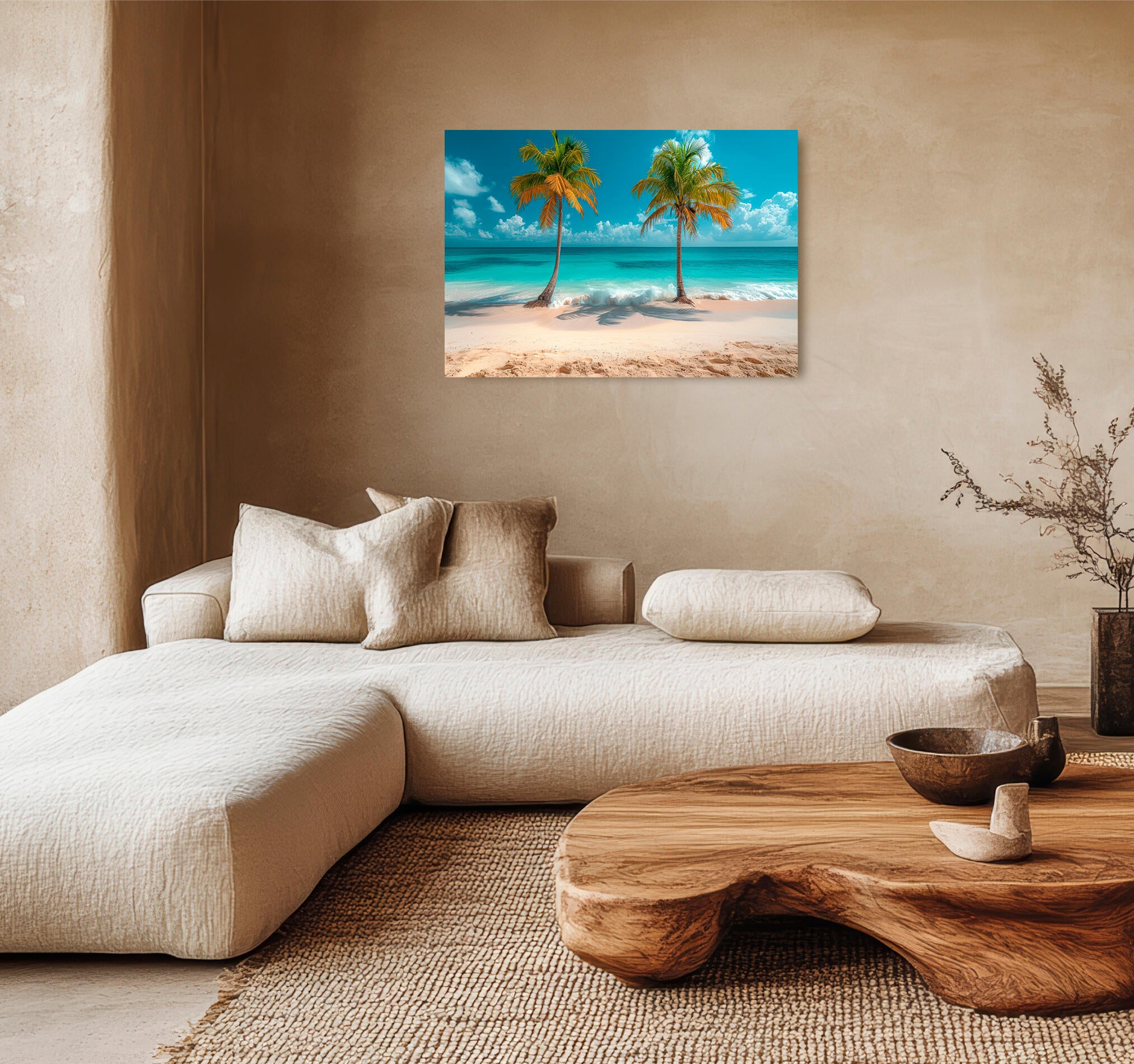 Objeto decorativo sin marco Arte rectangular de 100 x 70 cm. MDF ...