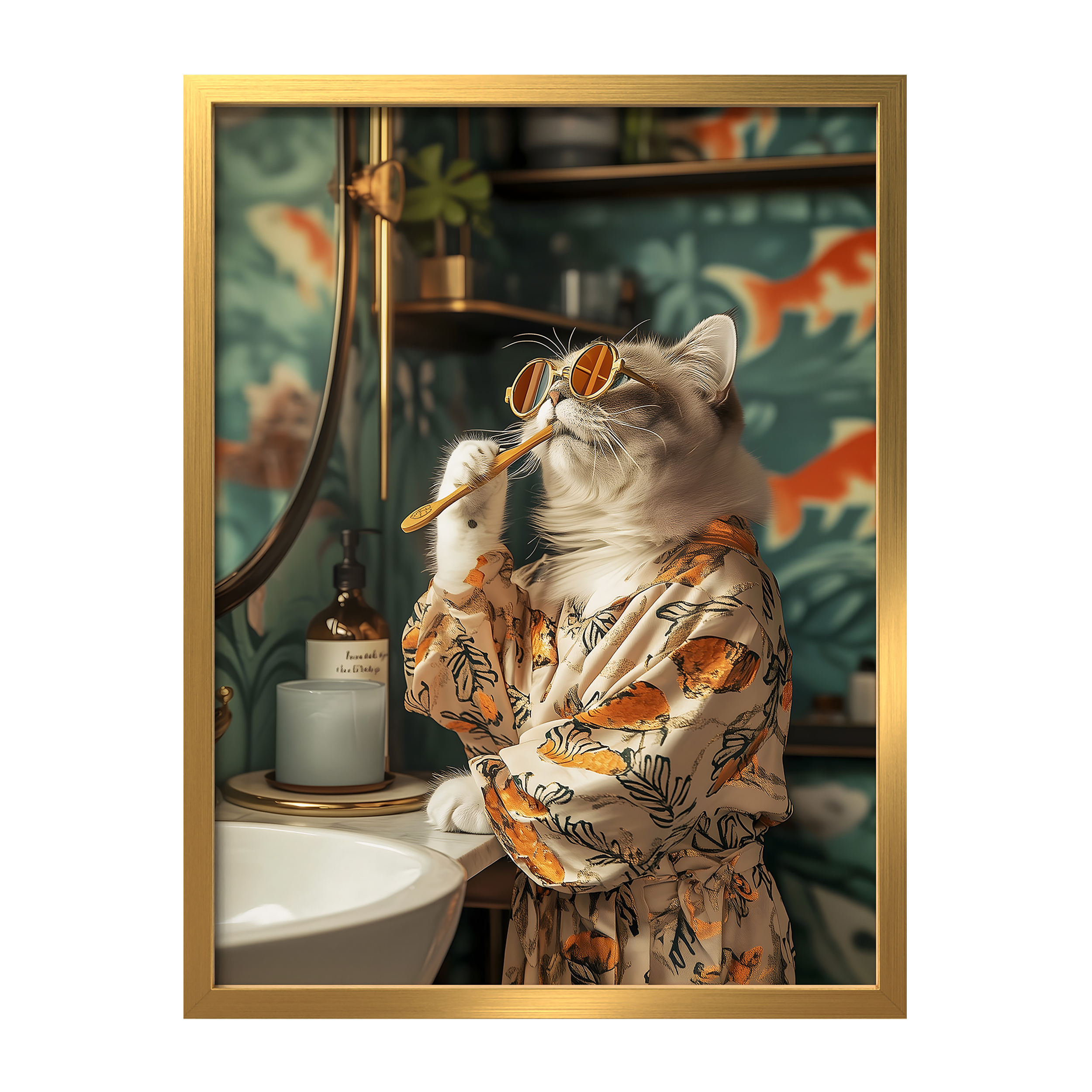 Obraz Kitty II 30 x 40 cm - Leroy Merlin