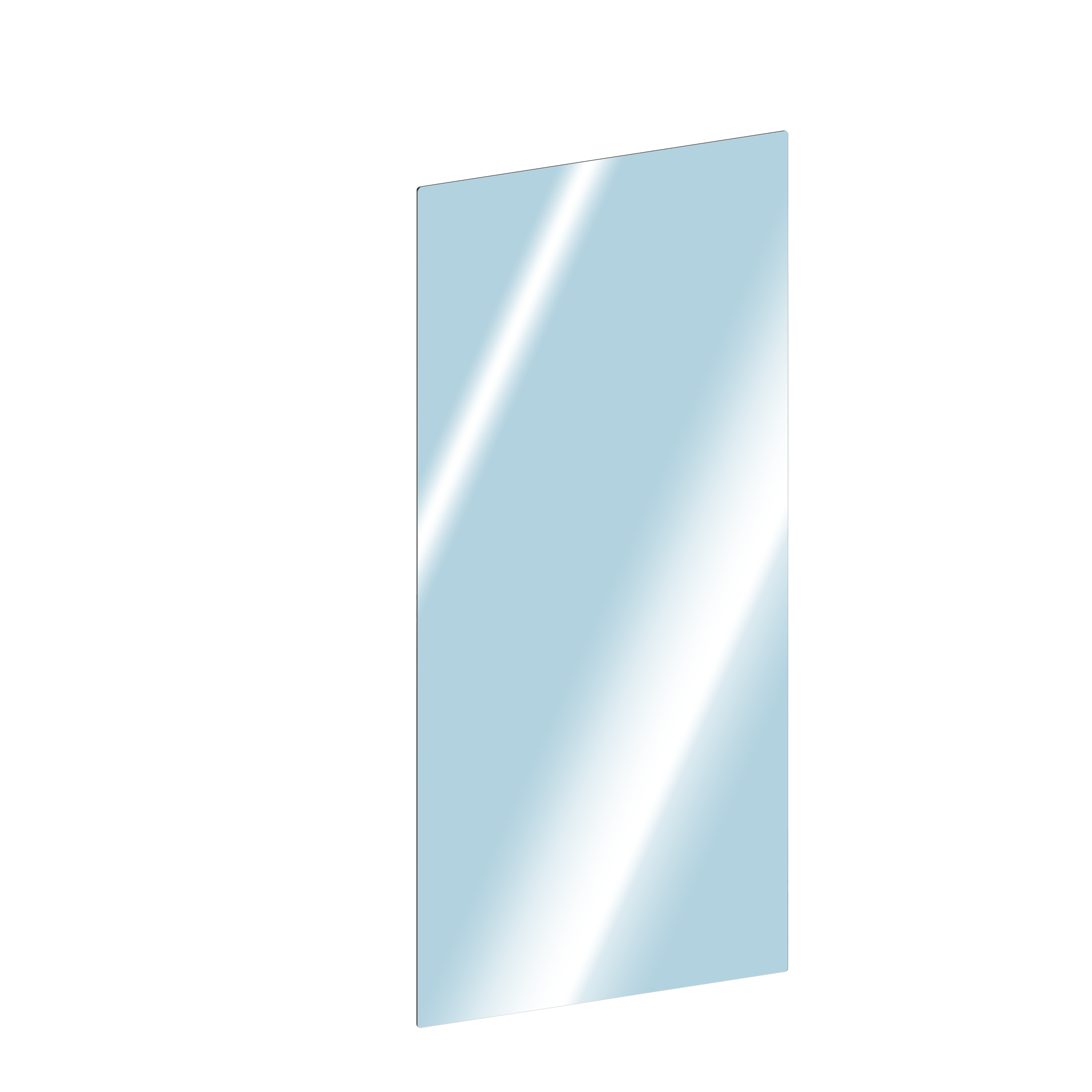 Verre de composition, transparent, l.100 x H.200 cm Remix2 | Leroy Merlin